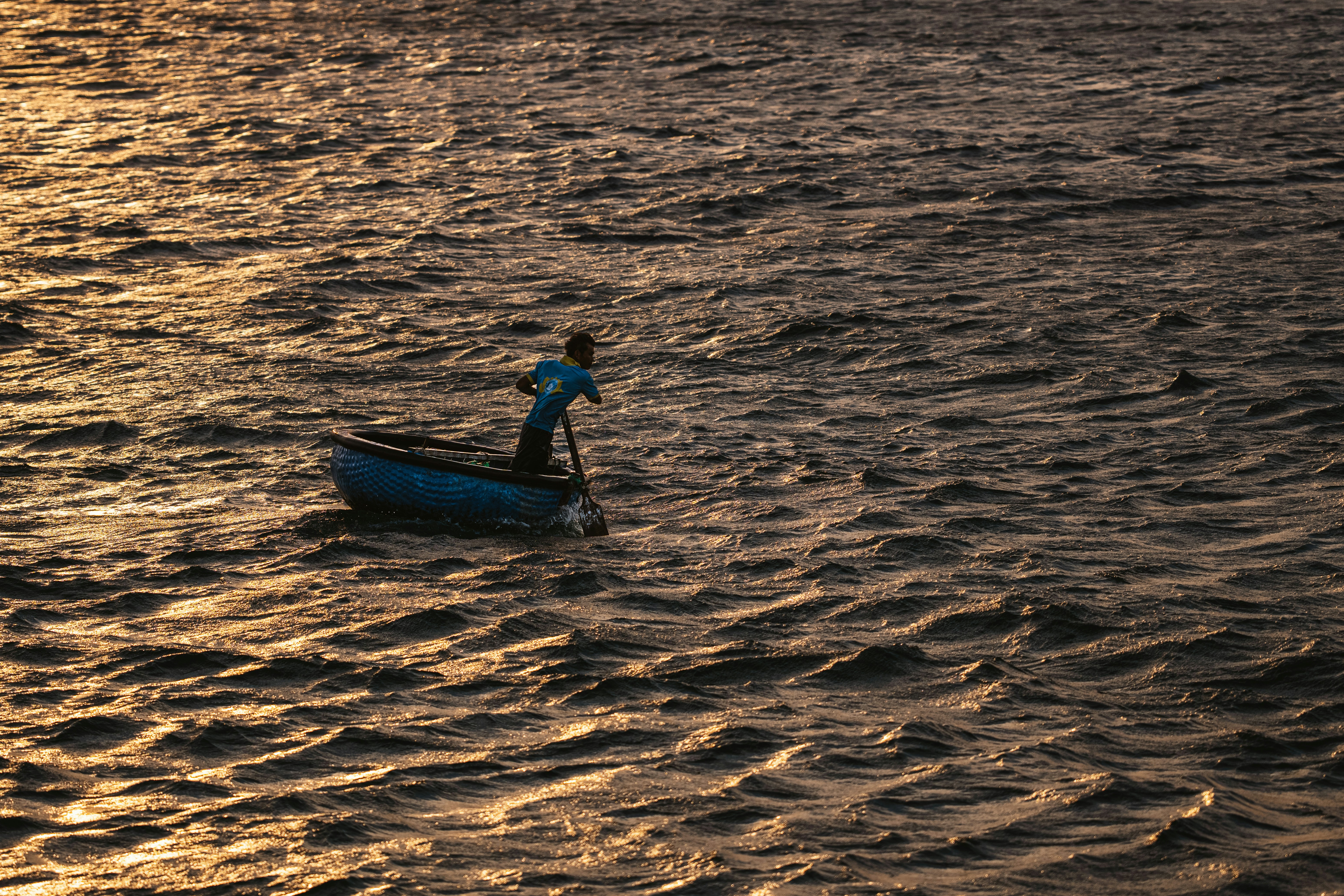 Boat Keeper on Aglow Seas
