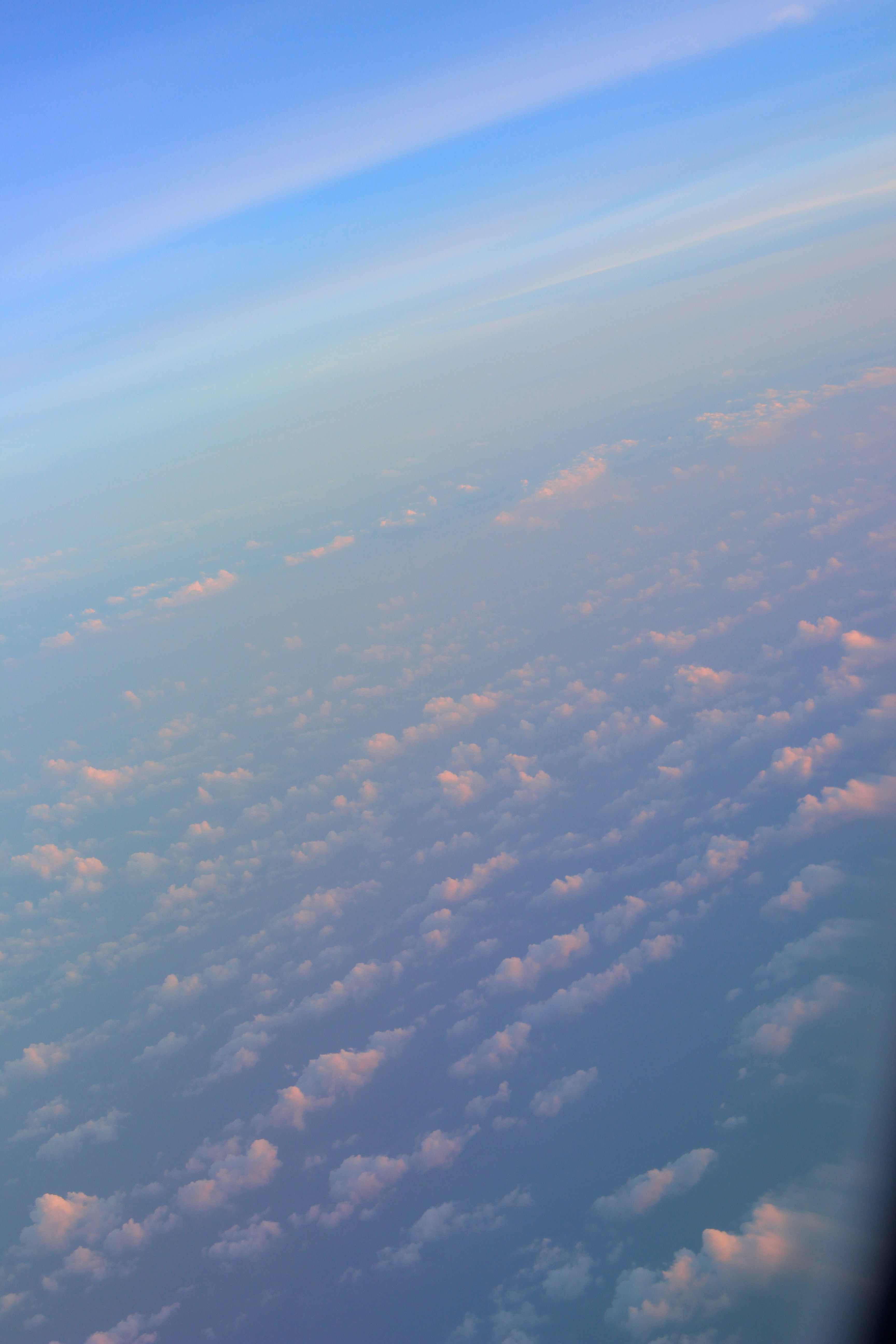 Sky Quilt: Clouds Folded Over the Horizon