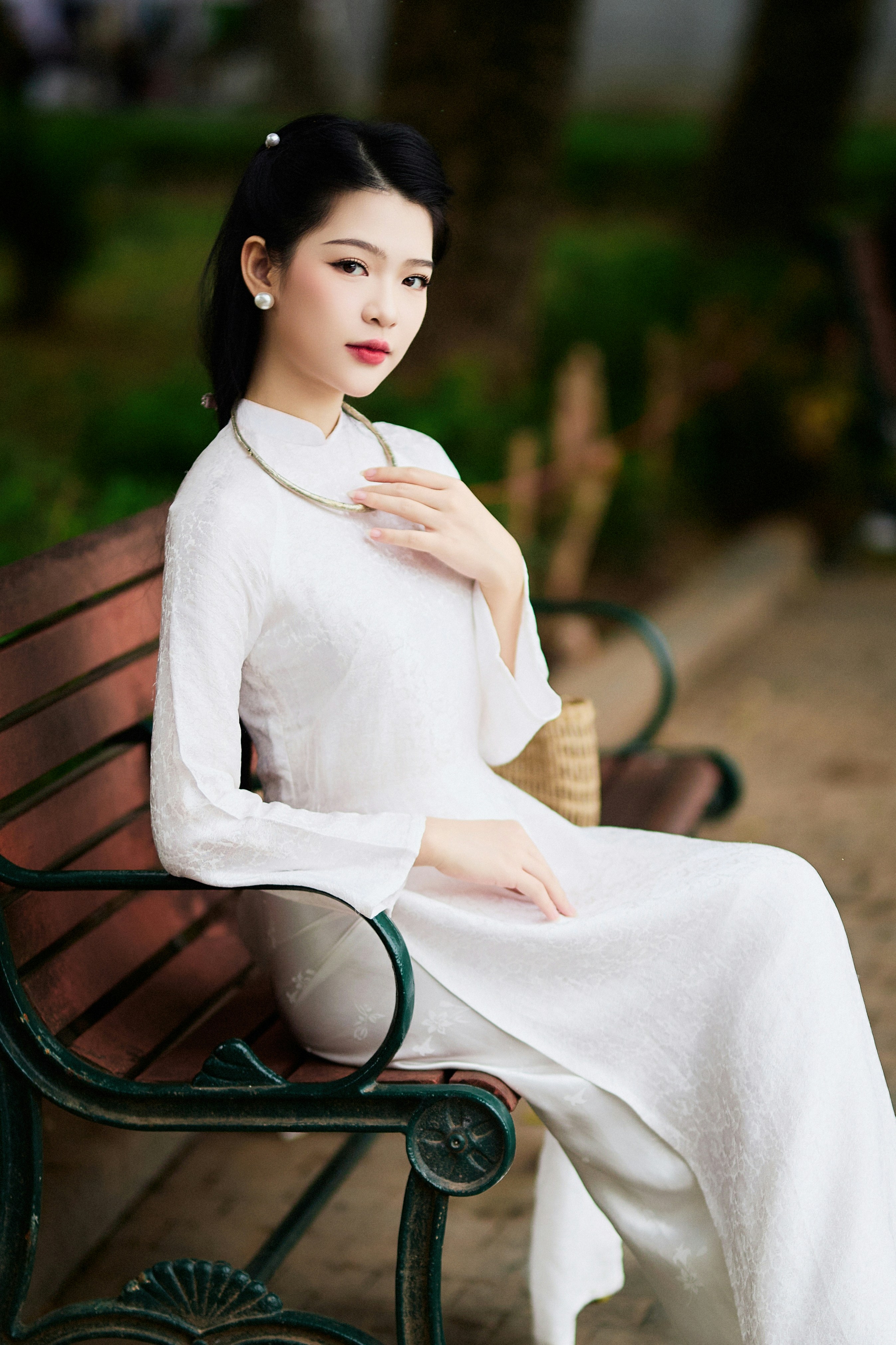 Elegance on Wood and Whispering Greens