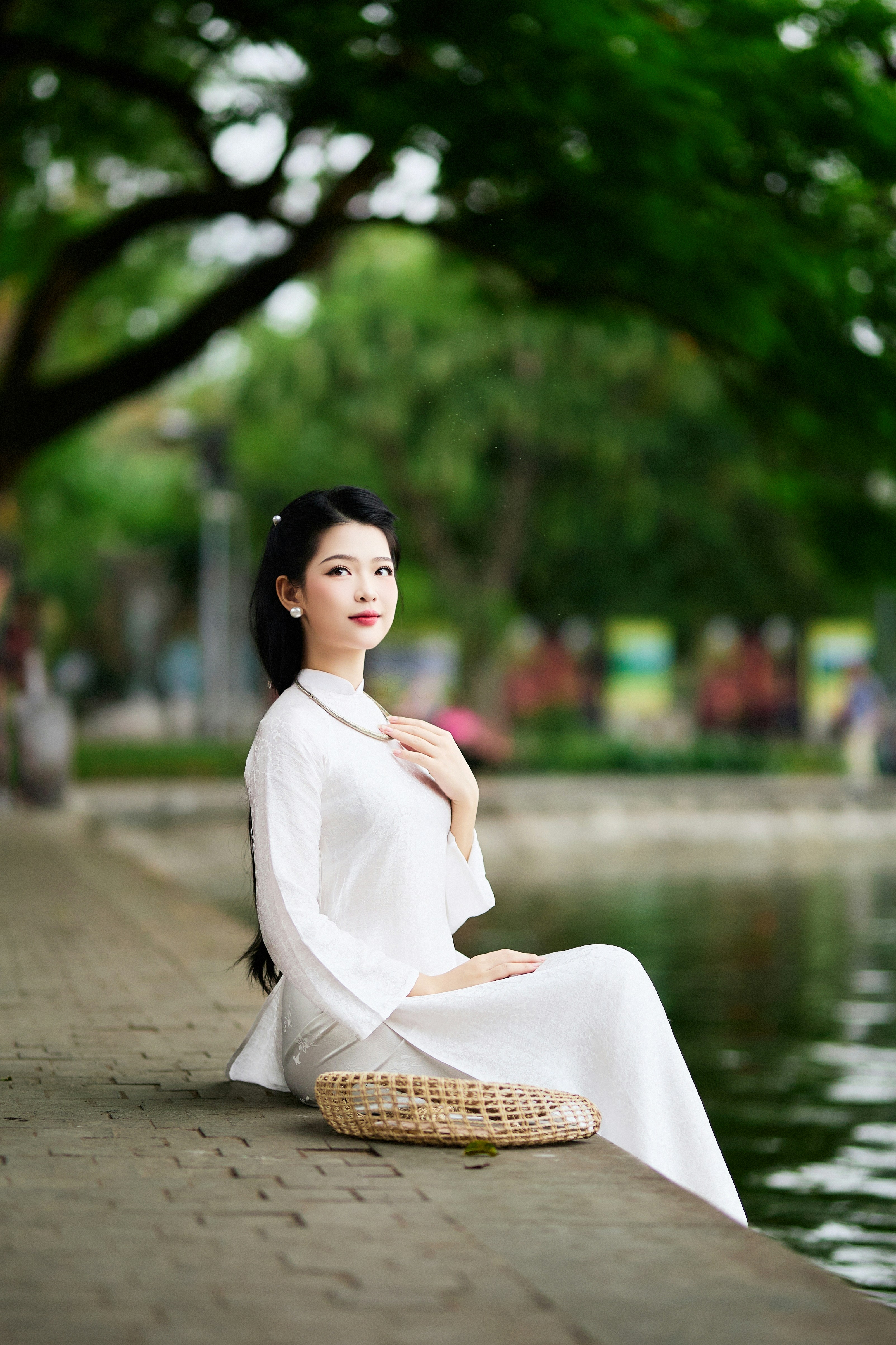 Quiet Grace by the Riverside