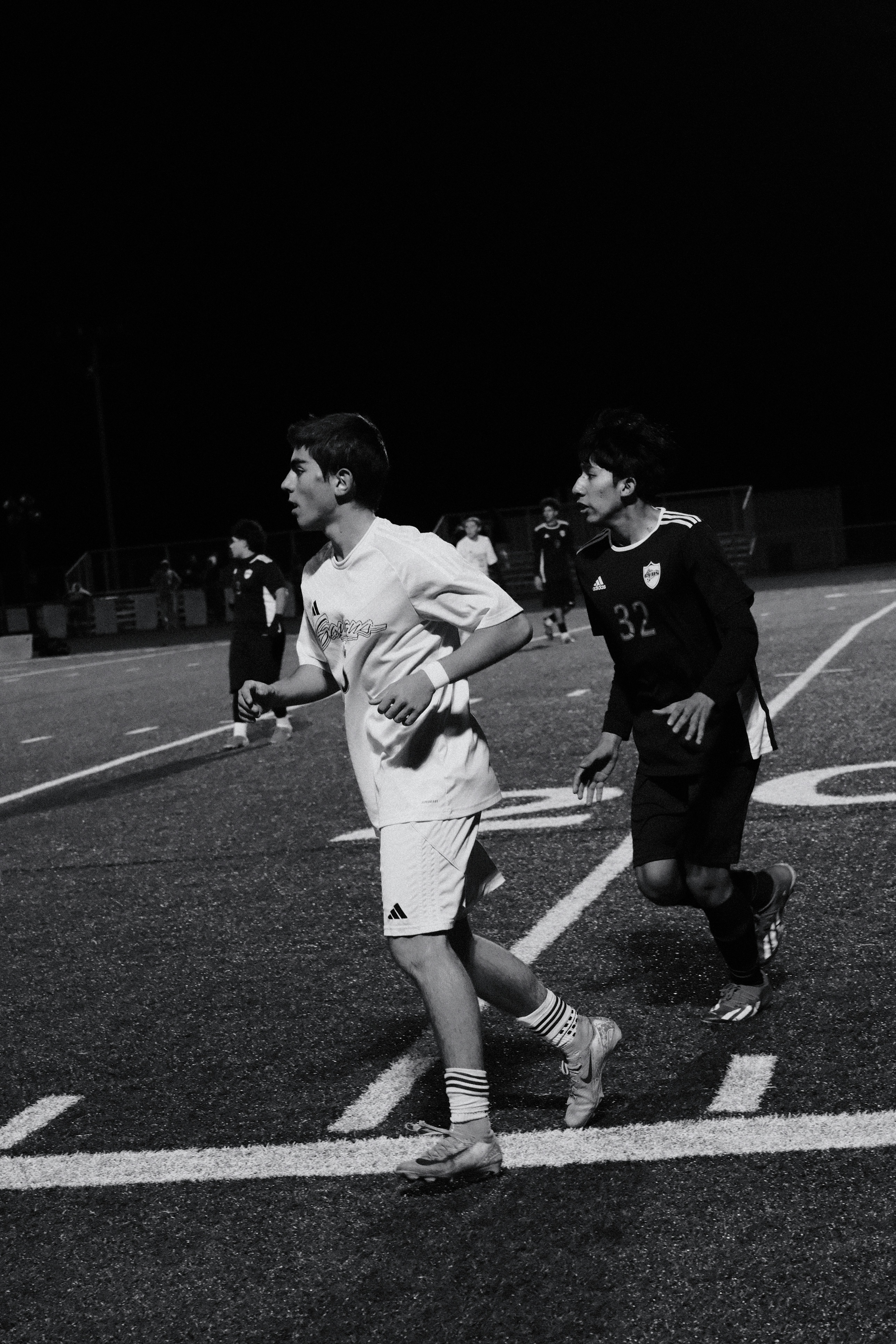 Chasing the Ball: Midnight Sprint on a Quiet Field