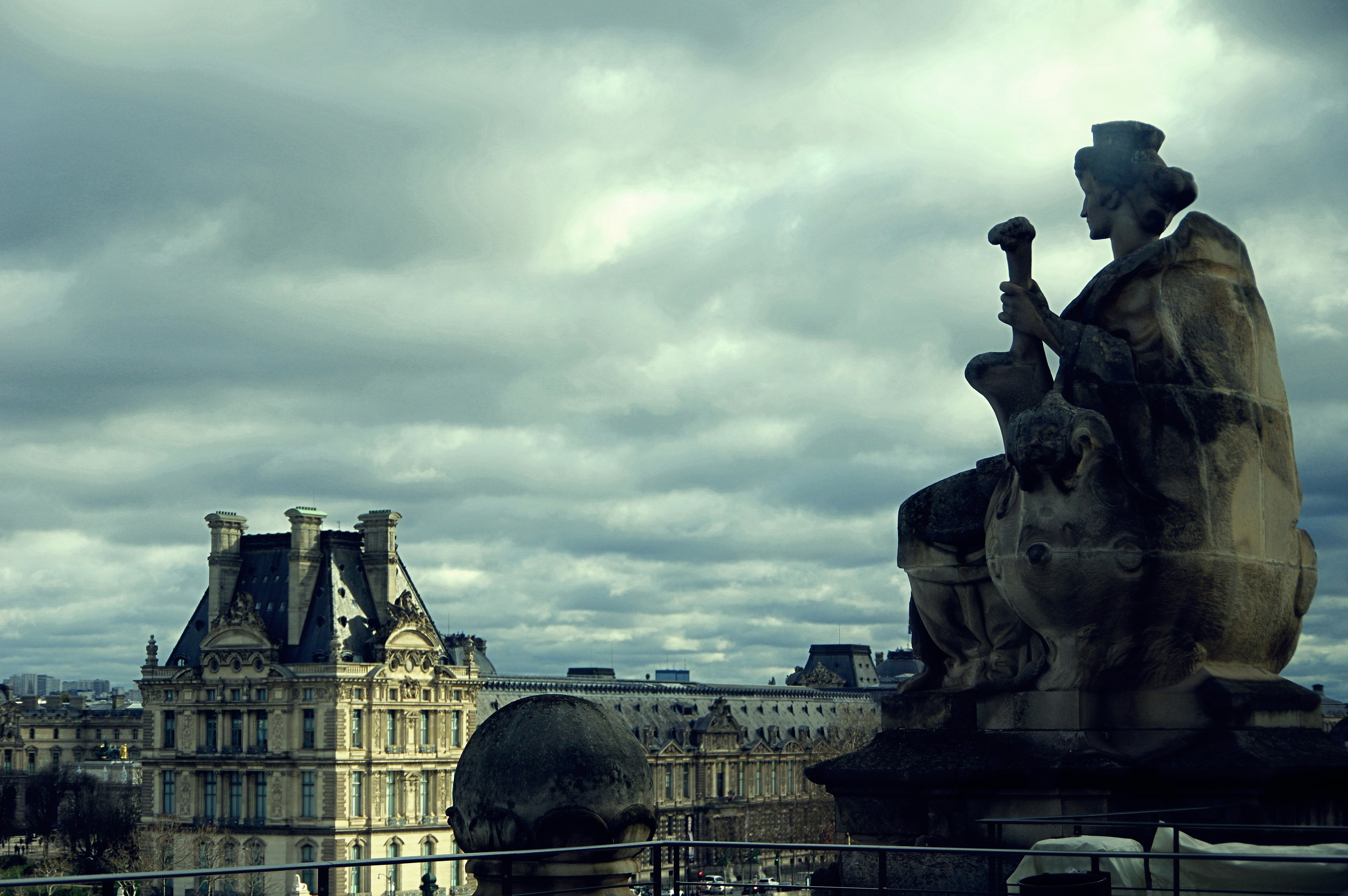 Guardians Above the City: A Stone Sentinel Overlook
