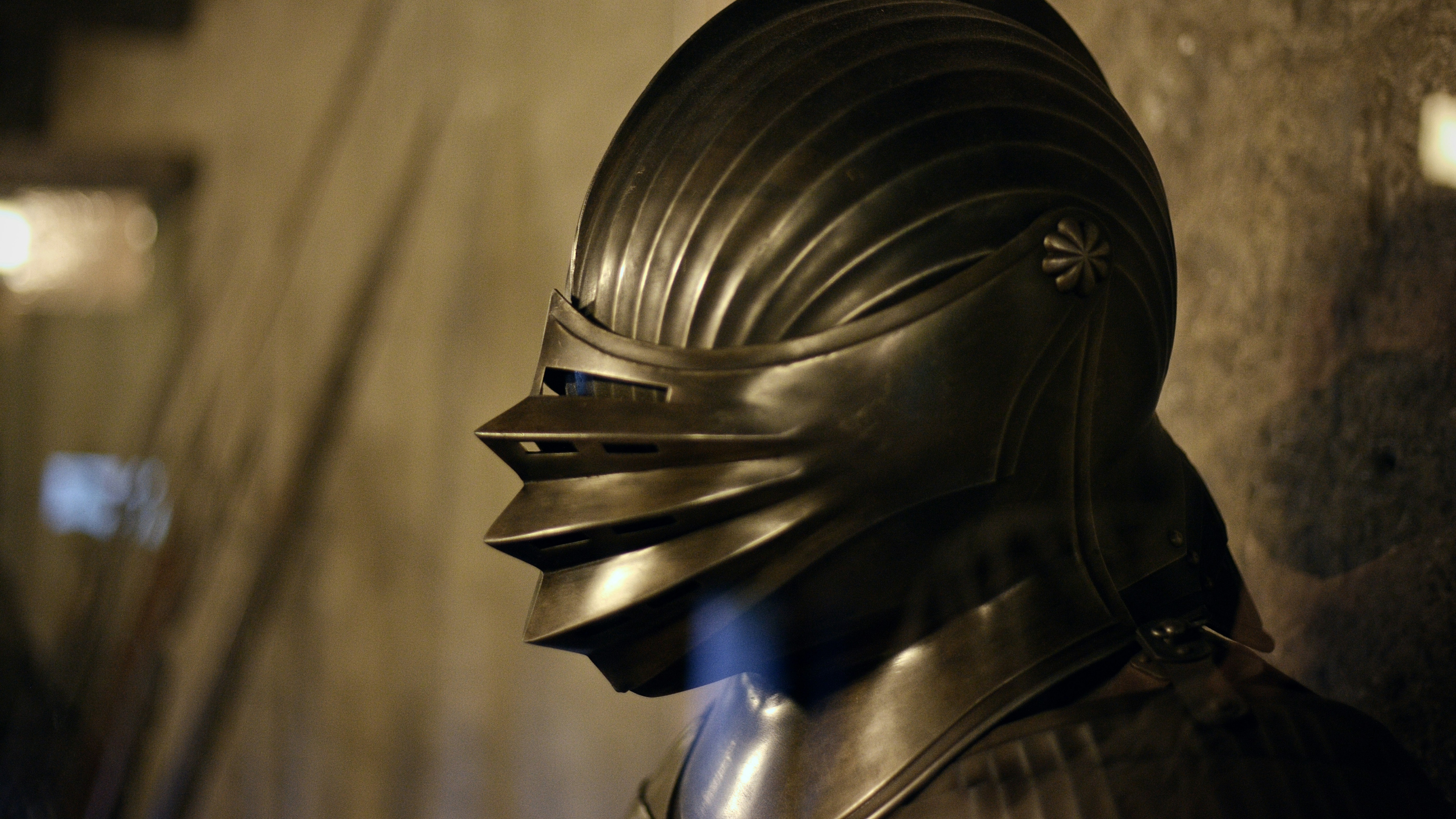 Knight in the Shadows: A Close-Up of Silent Steel