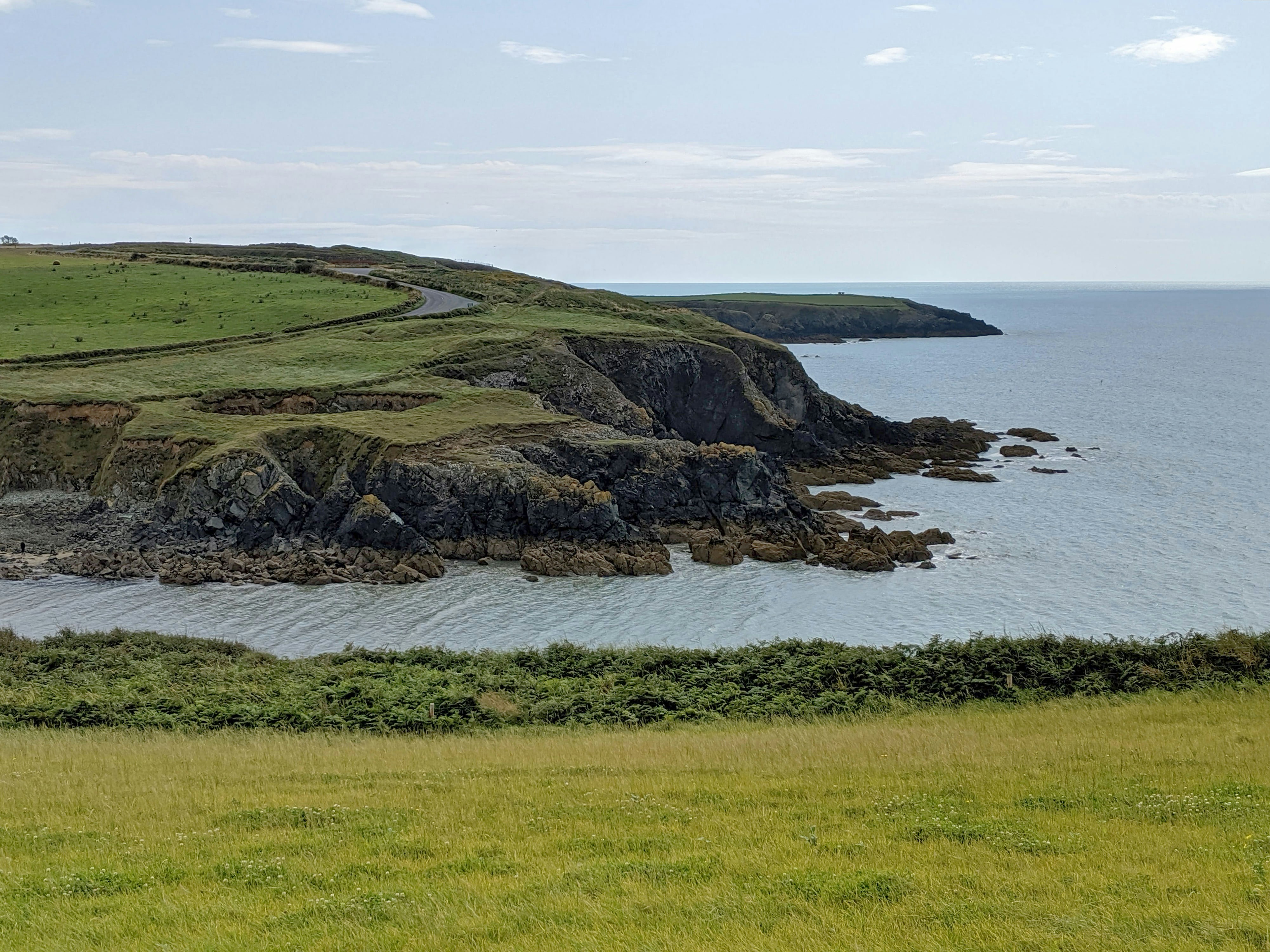 Coastal Ridge Leading to the Quiet Atlantic