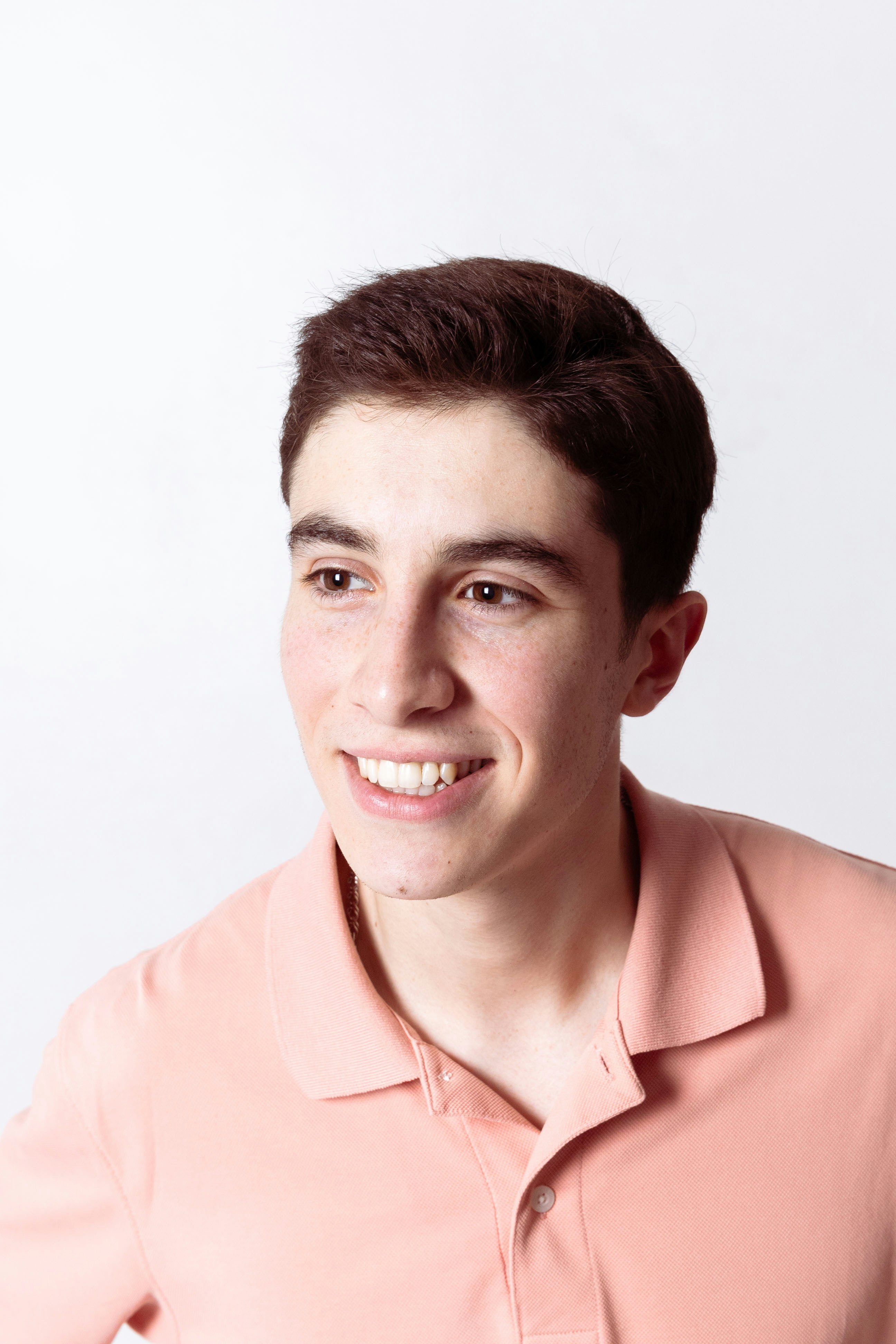 Soft Confidence: A Portrait with Warm Palette