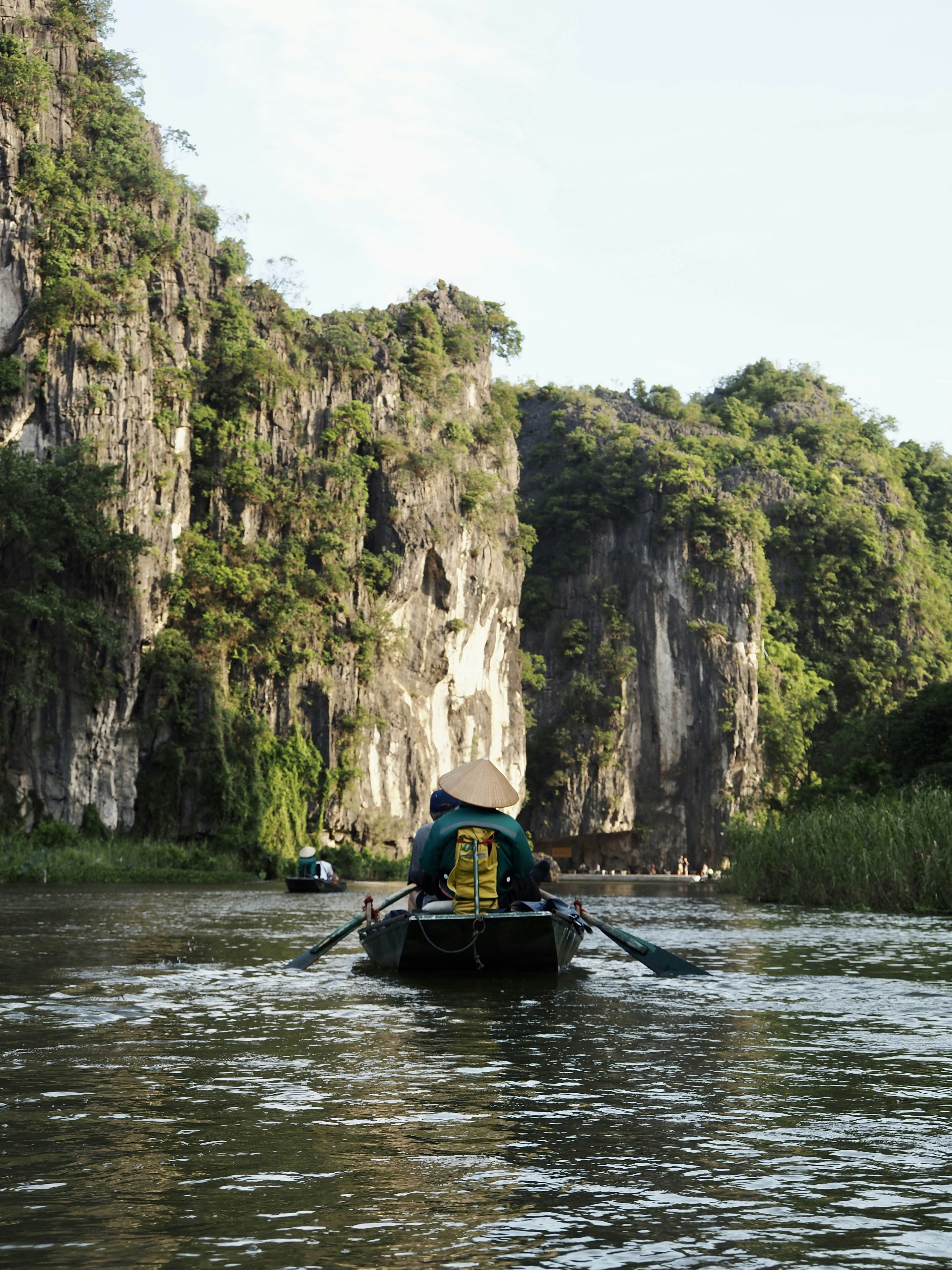 Rowing Toward the Gorge: A Peak of Green Stonefront