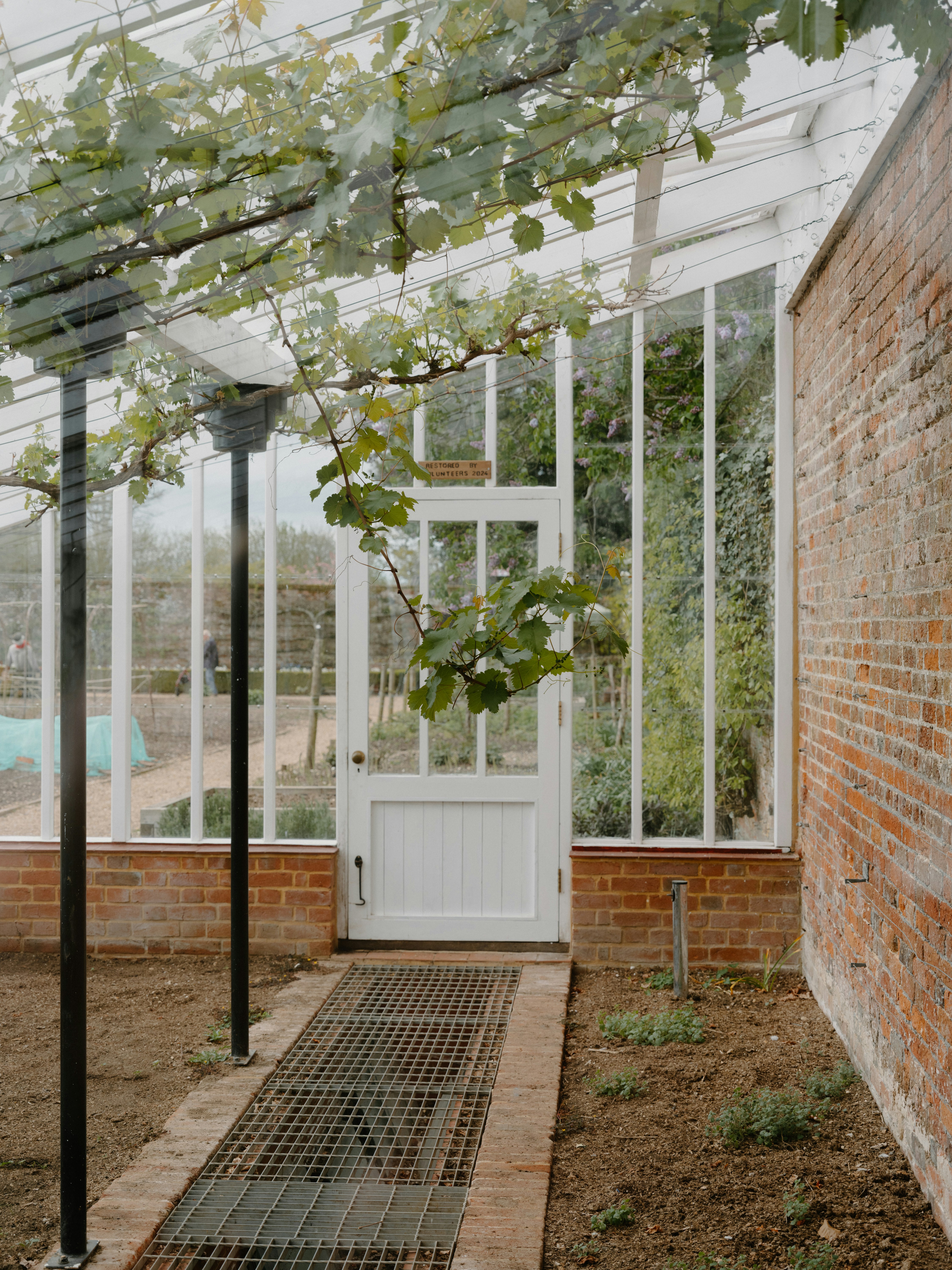 Glasshouse Corridor at the Greenhouse Door