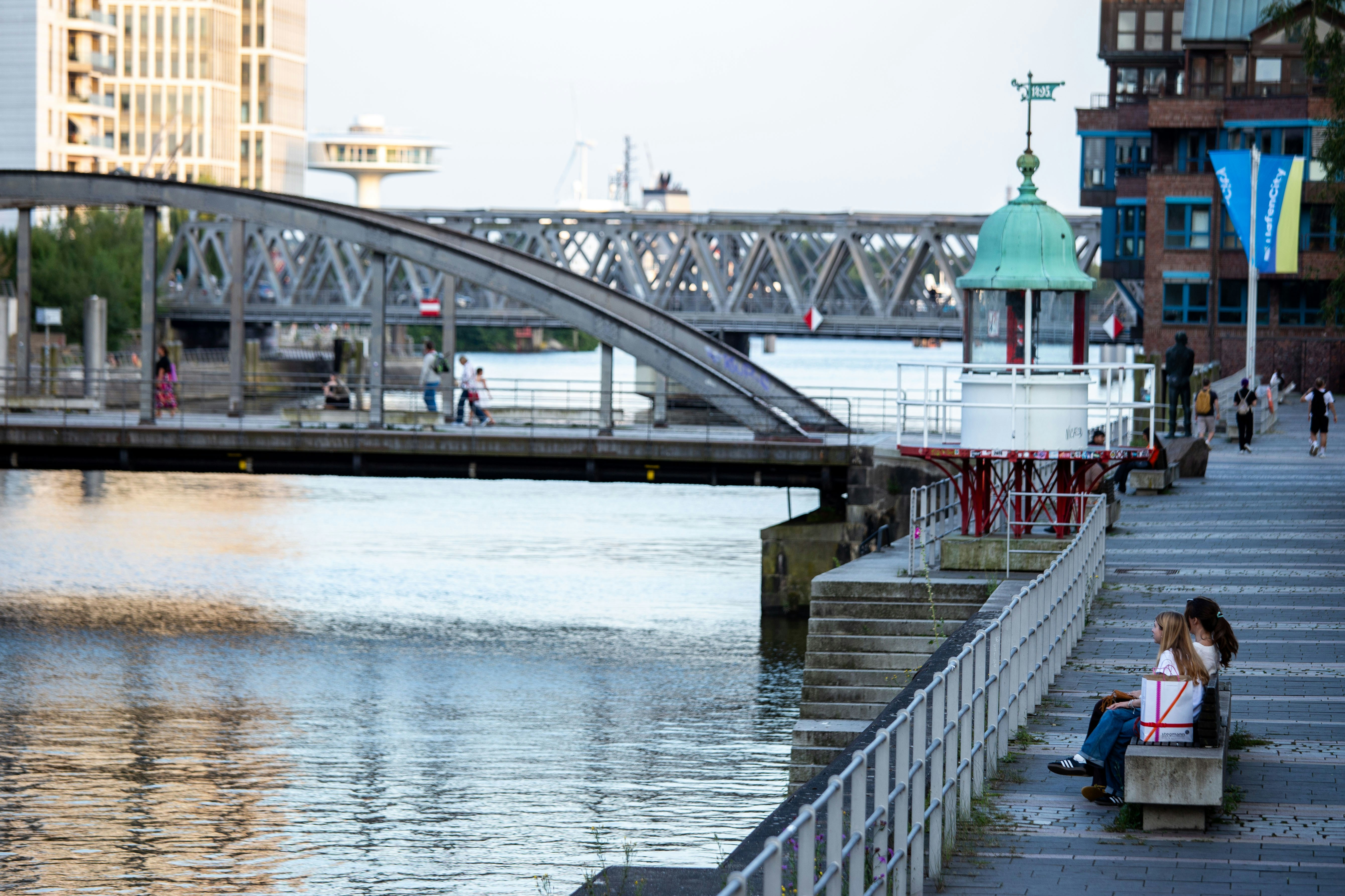 Riverside Bridge Whispers: A Quiet Moment by the Thames