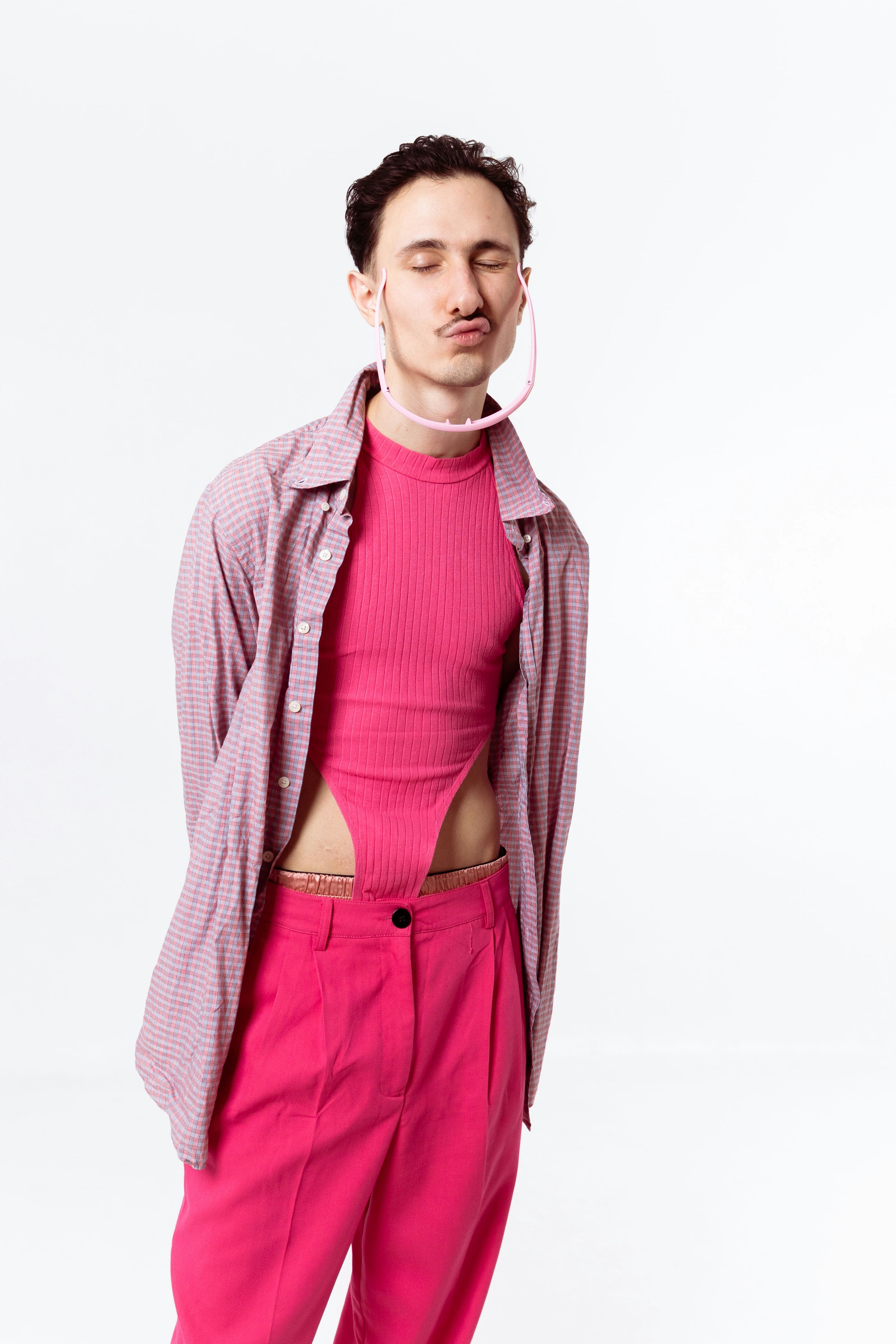 Pink Playful: A Portrait of Color and Quirk