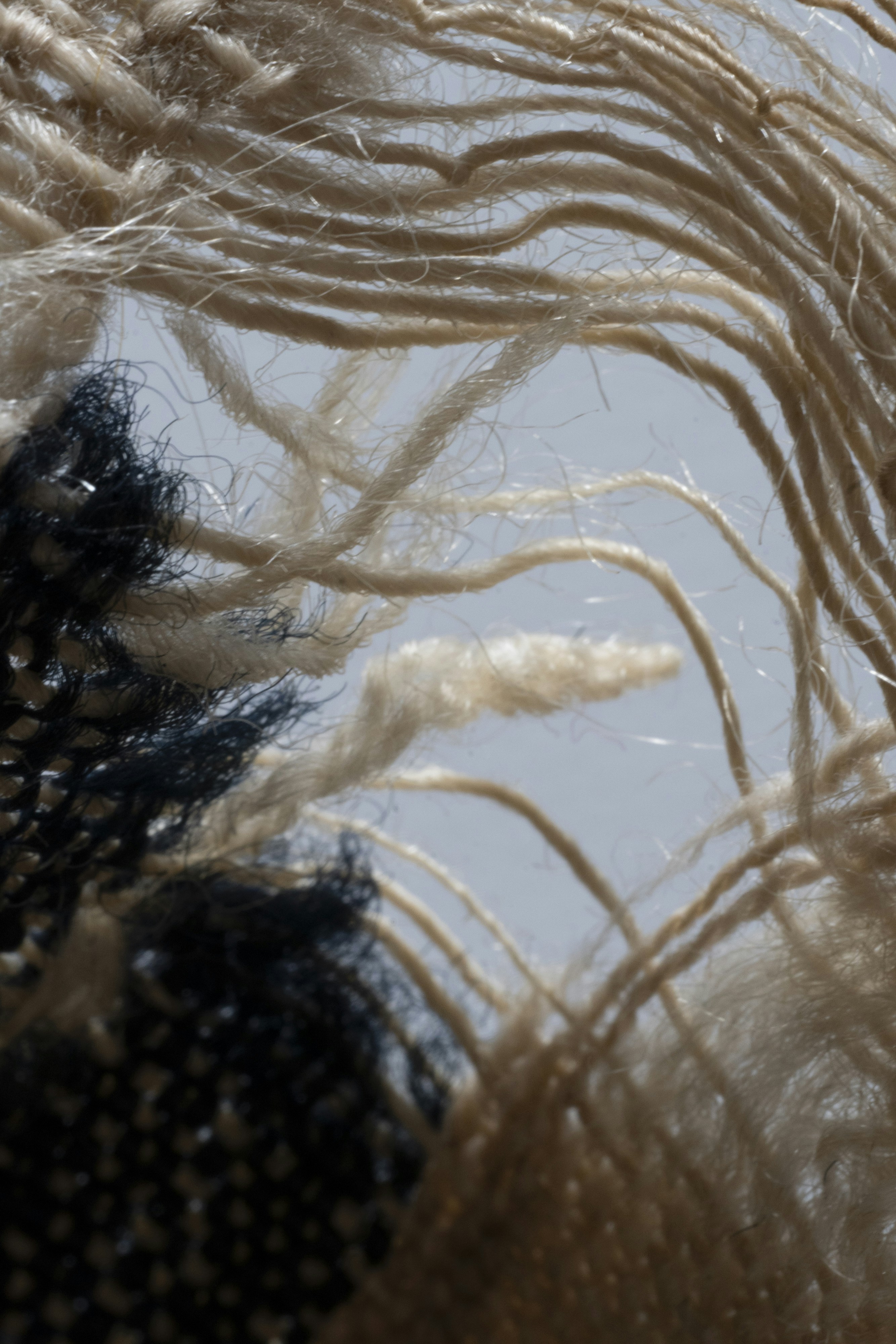 Threads of Color: Close-Up Portrait Fragments in Light