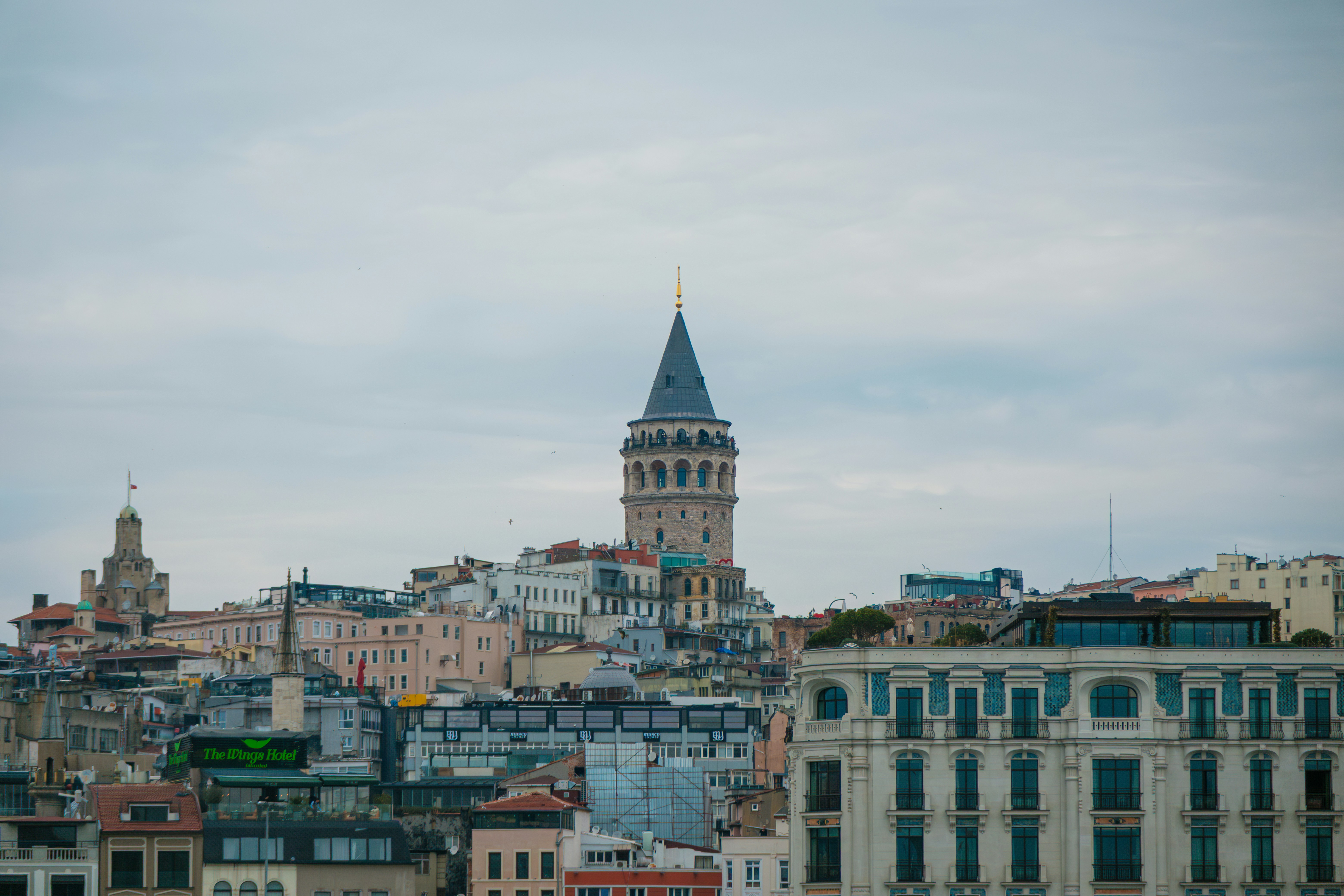 The Tower Amid the Sea of Tiles