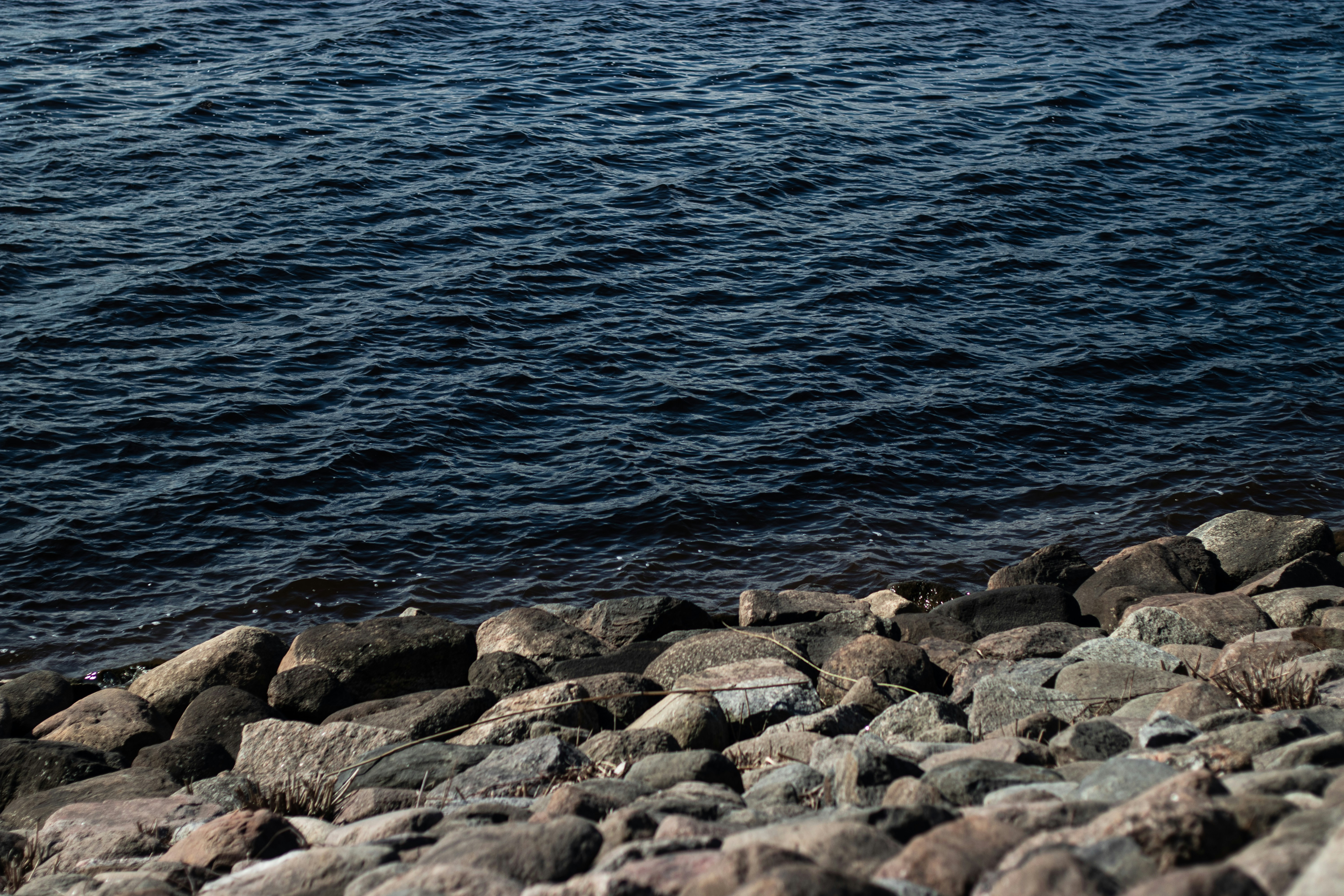Pebble Beach at Dusk: A Quiet Edge by the Water