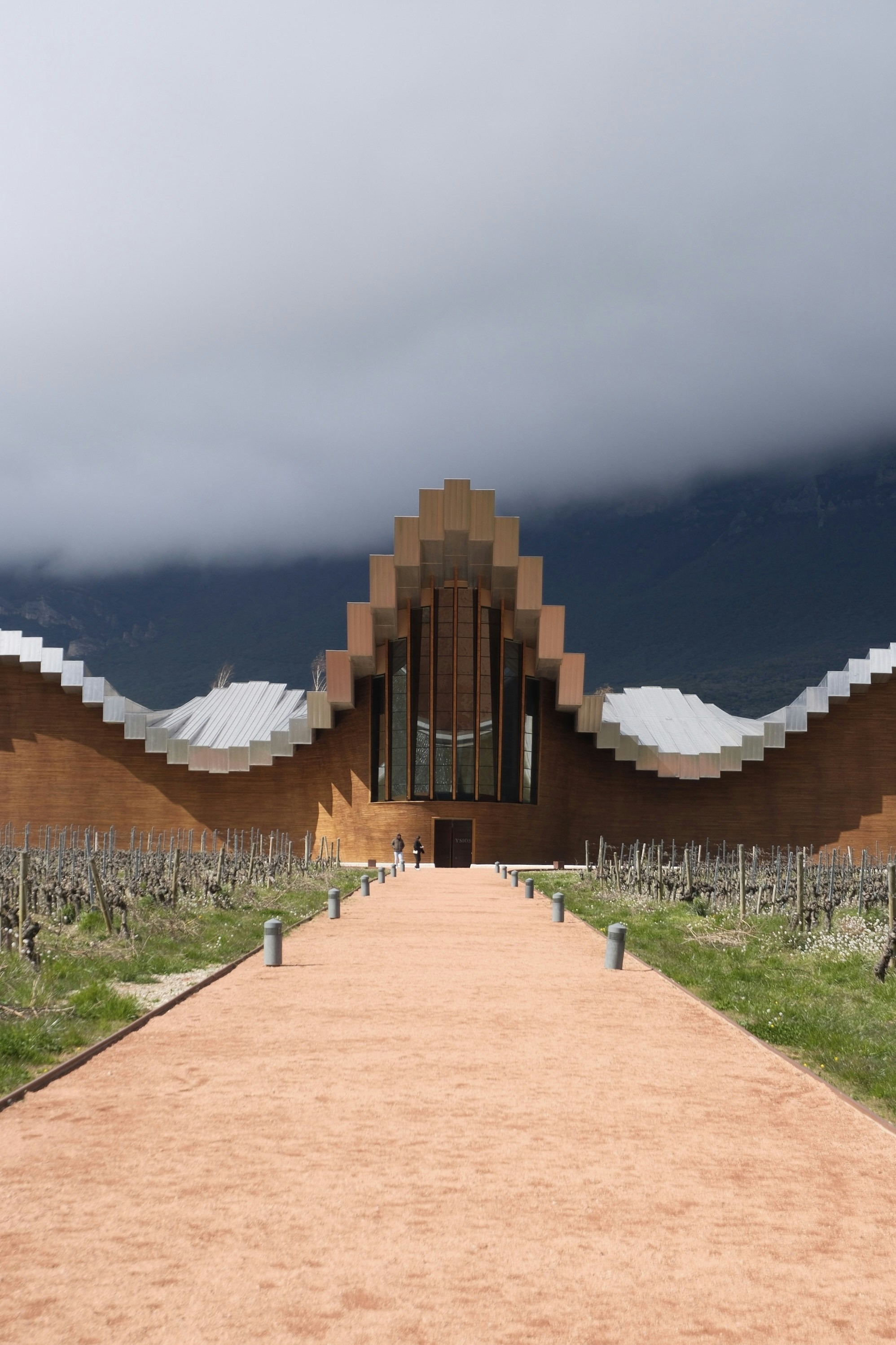 Vineyard Entrance to a Towering Arch