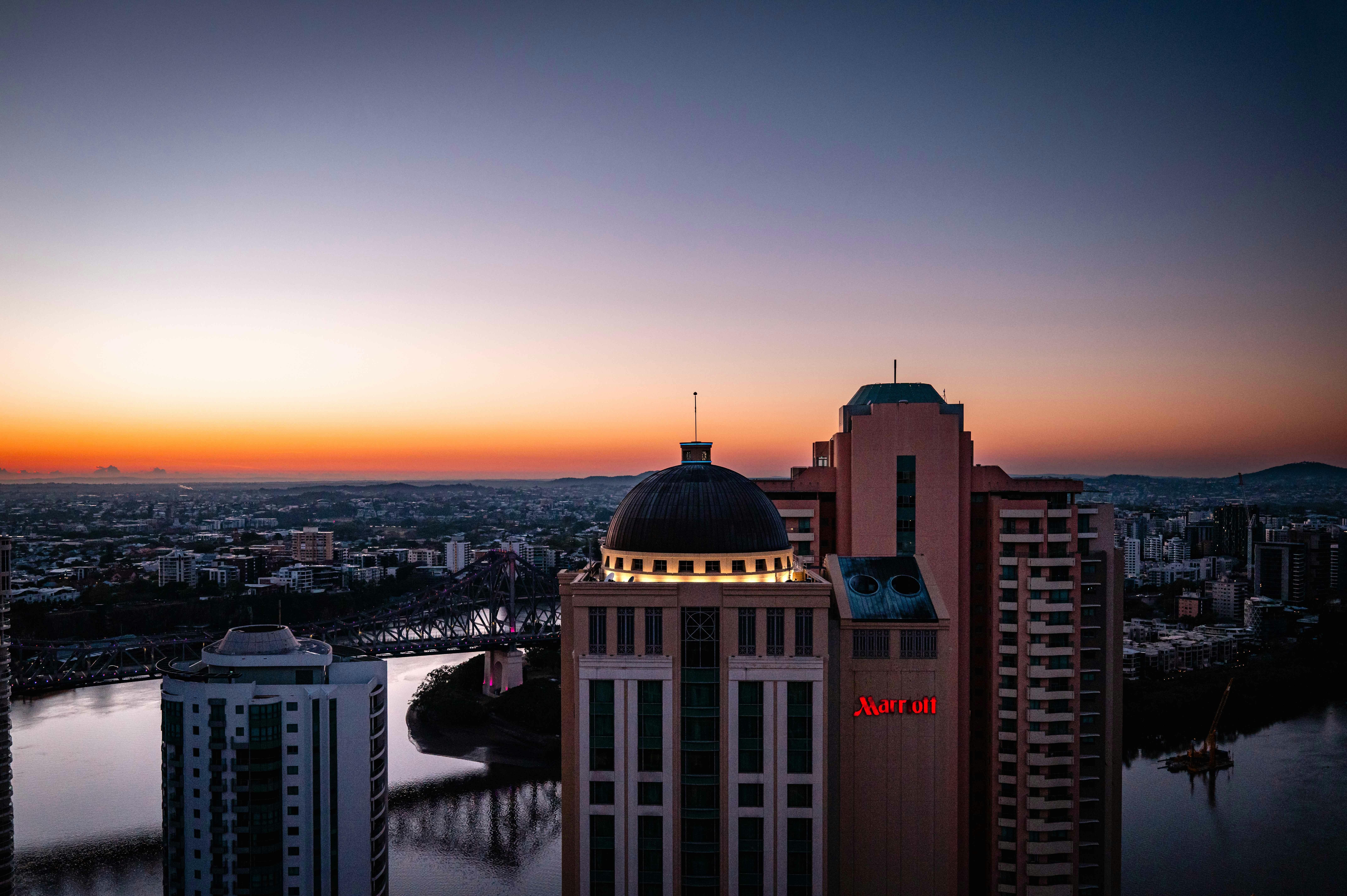 Dawn Over the Dome: Axis of a Sleeping City