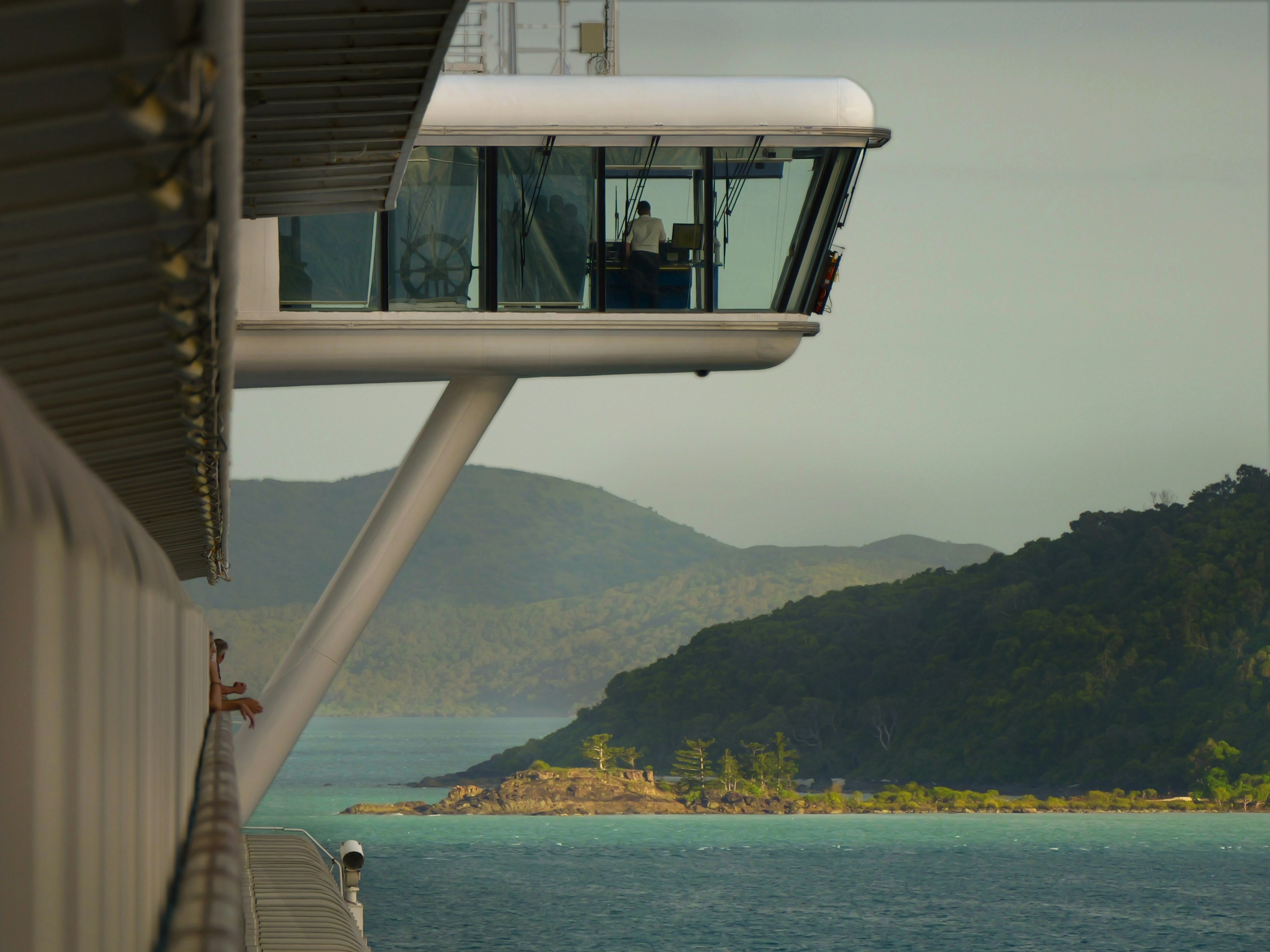 Control Tower Overlooking Oceanic Canyon