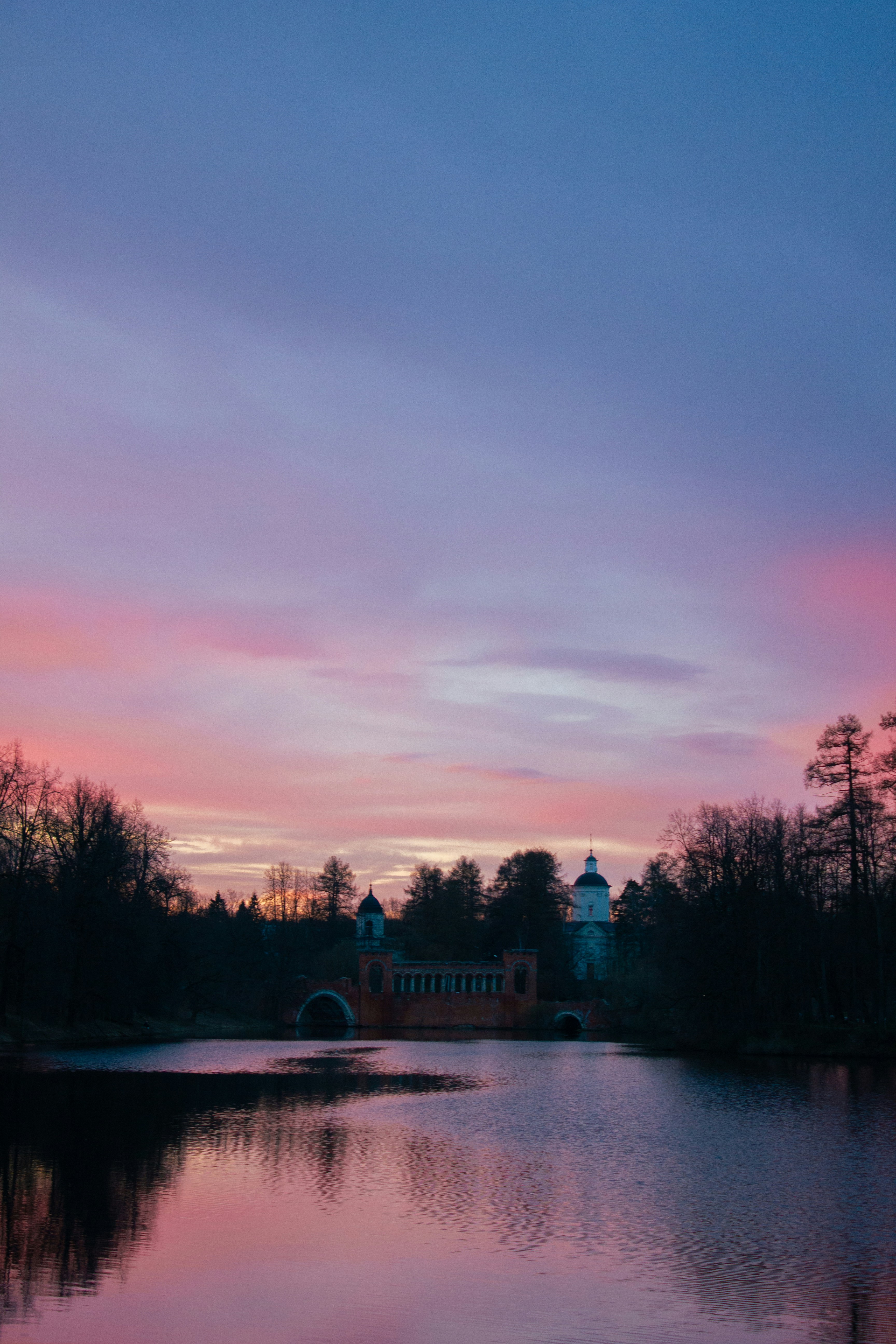 Twilight Ribbon Over the Quiet Bridge