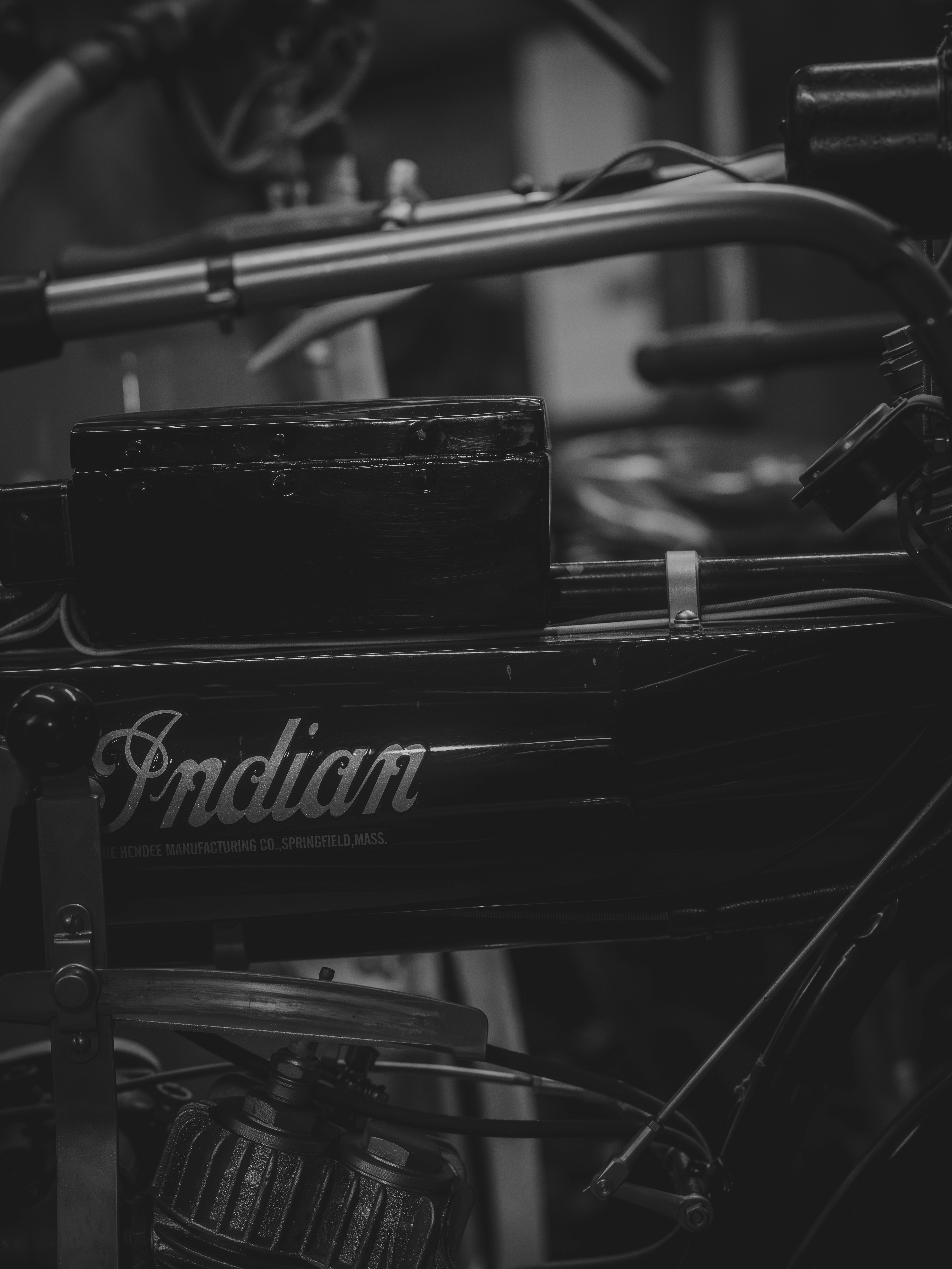 Engine of Time: A Vintage Indian Motorcycle’s Silent Grit