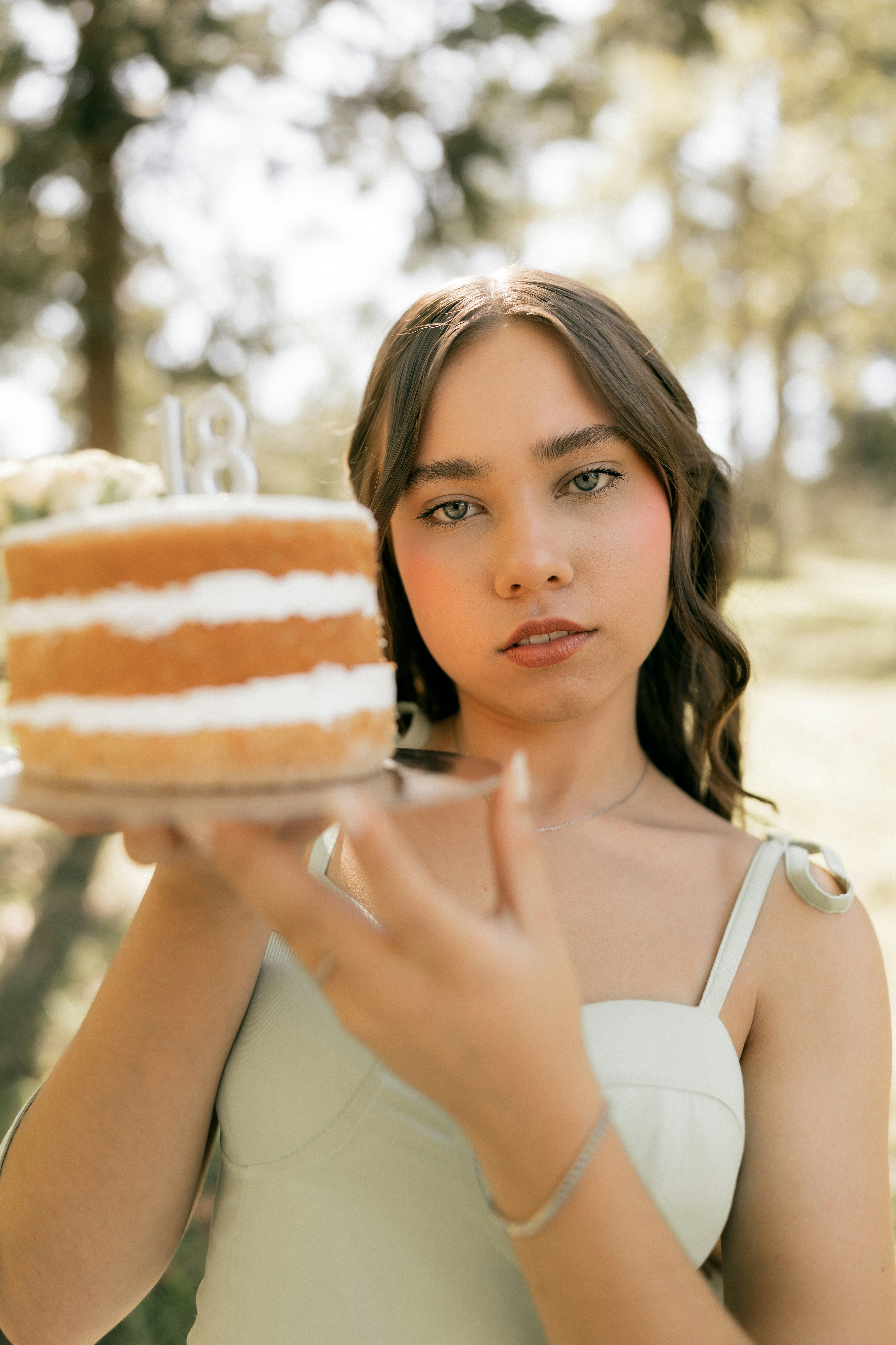 Centered Celebration: A Soft-Focus Birthday Moment