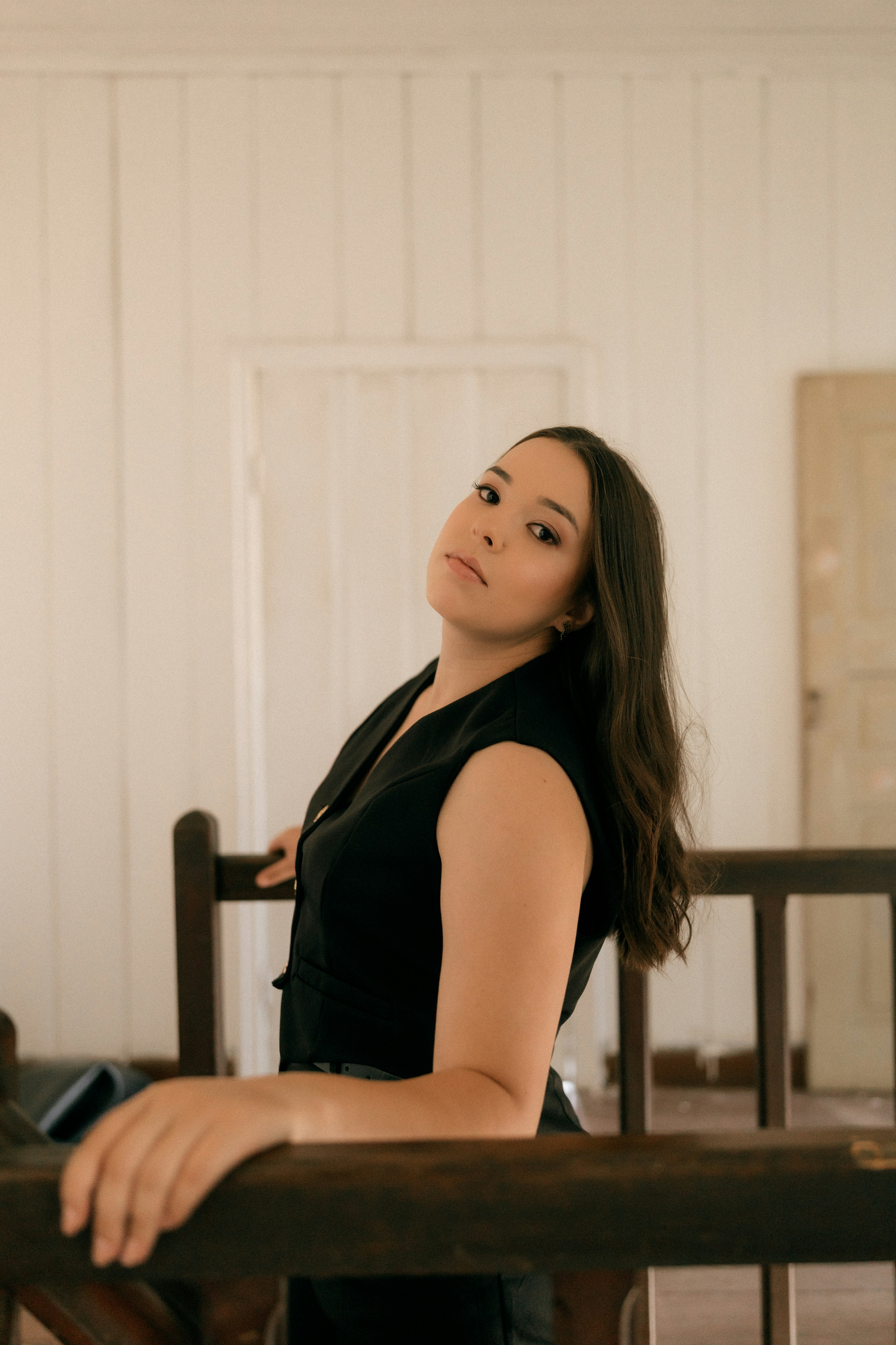 Quiet Confidence in Soft Studio Light