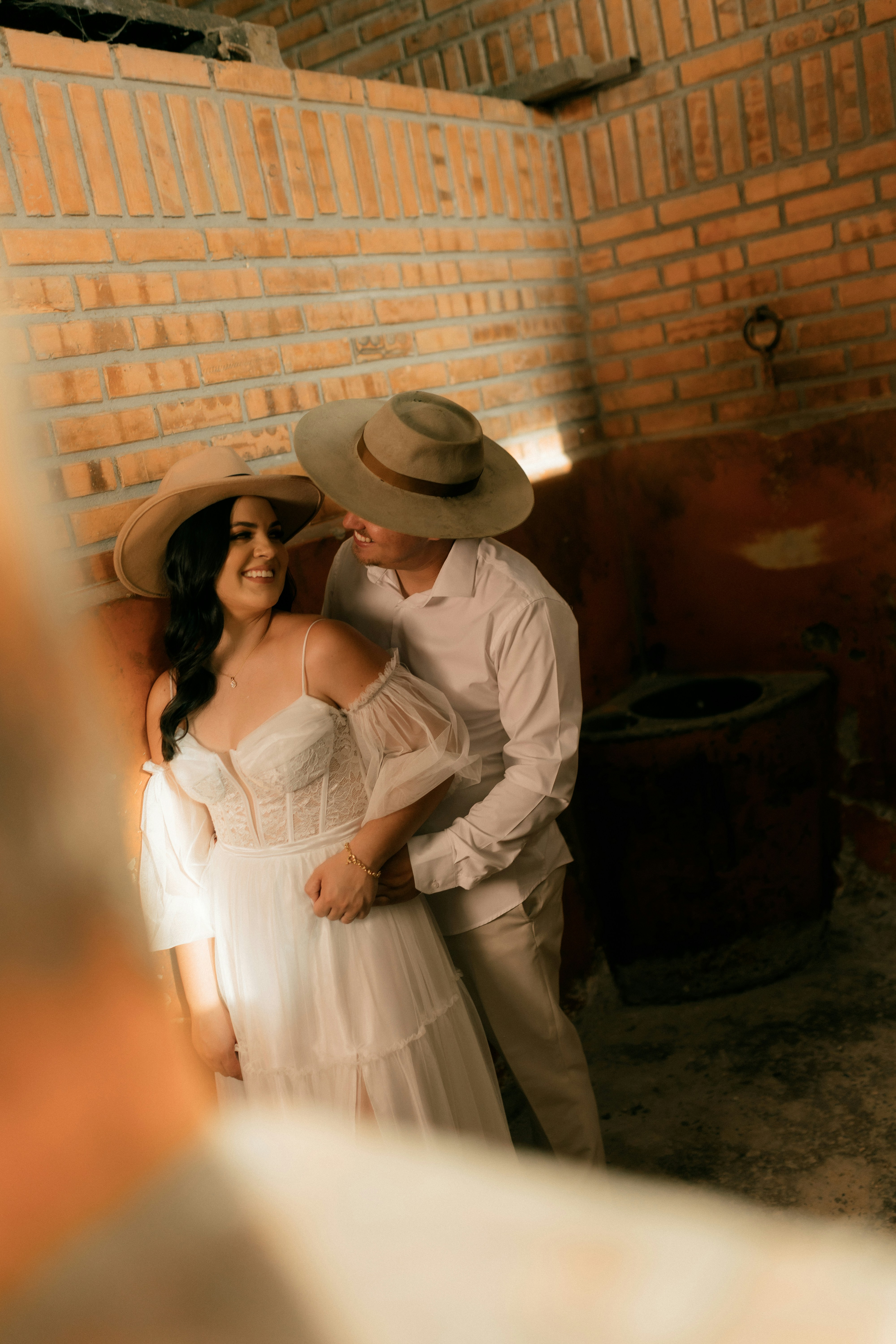 Whispers of Warm Light in a Rustic Moment
