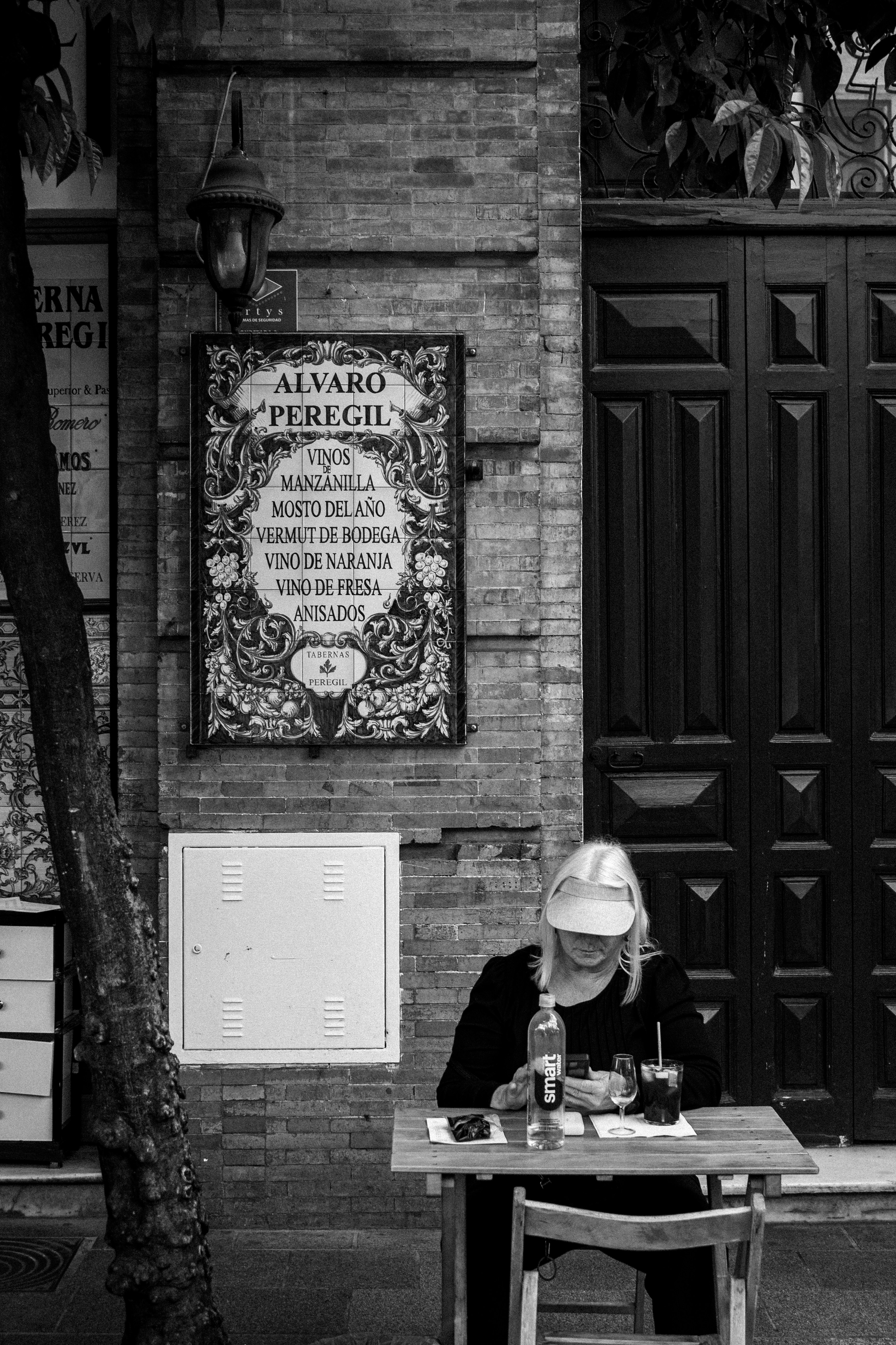 Quiet Moment at the Café Exterior