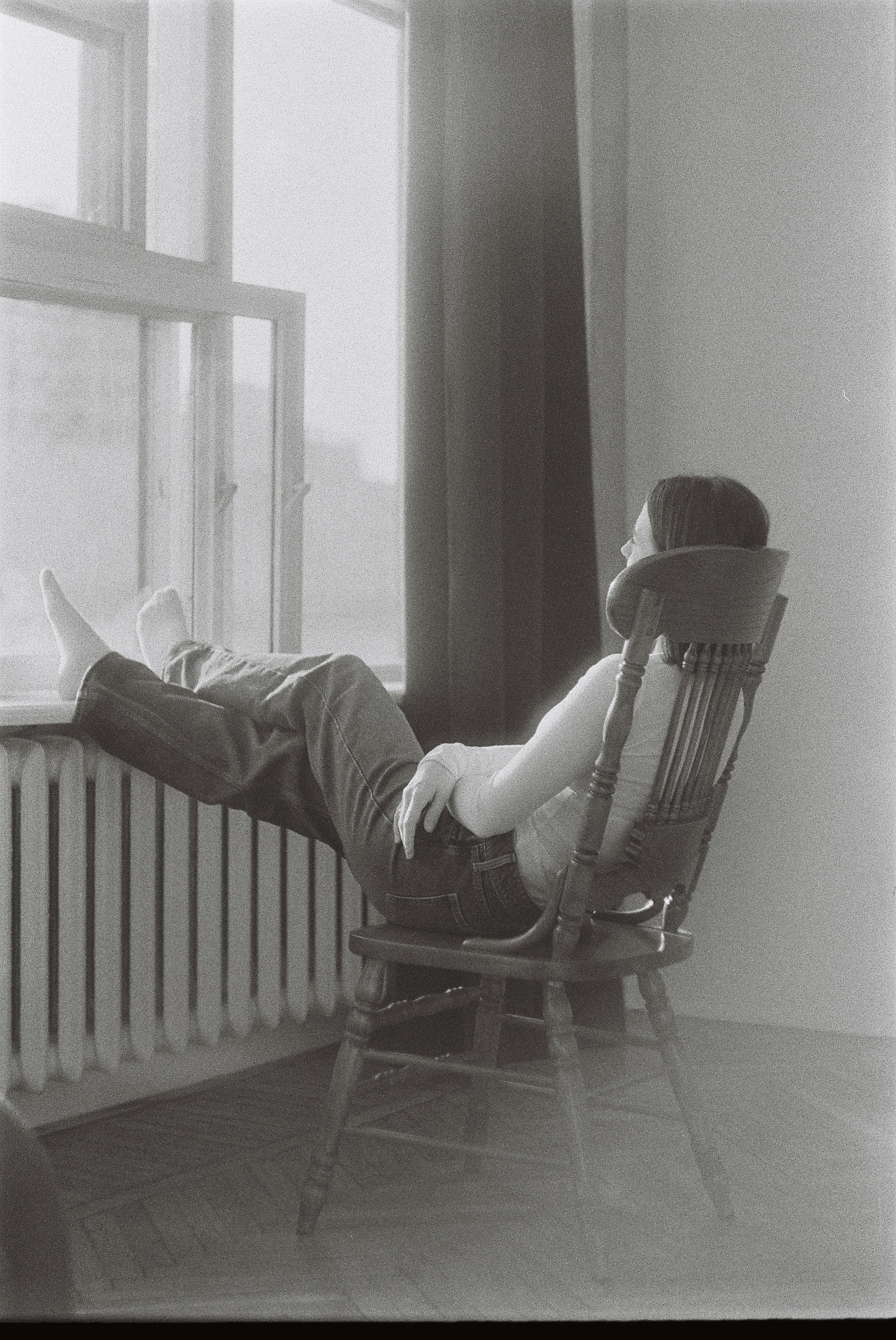 Relaxed Recline by the Window