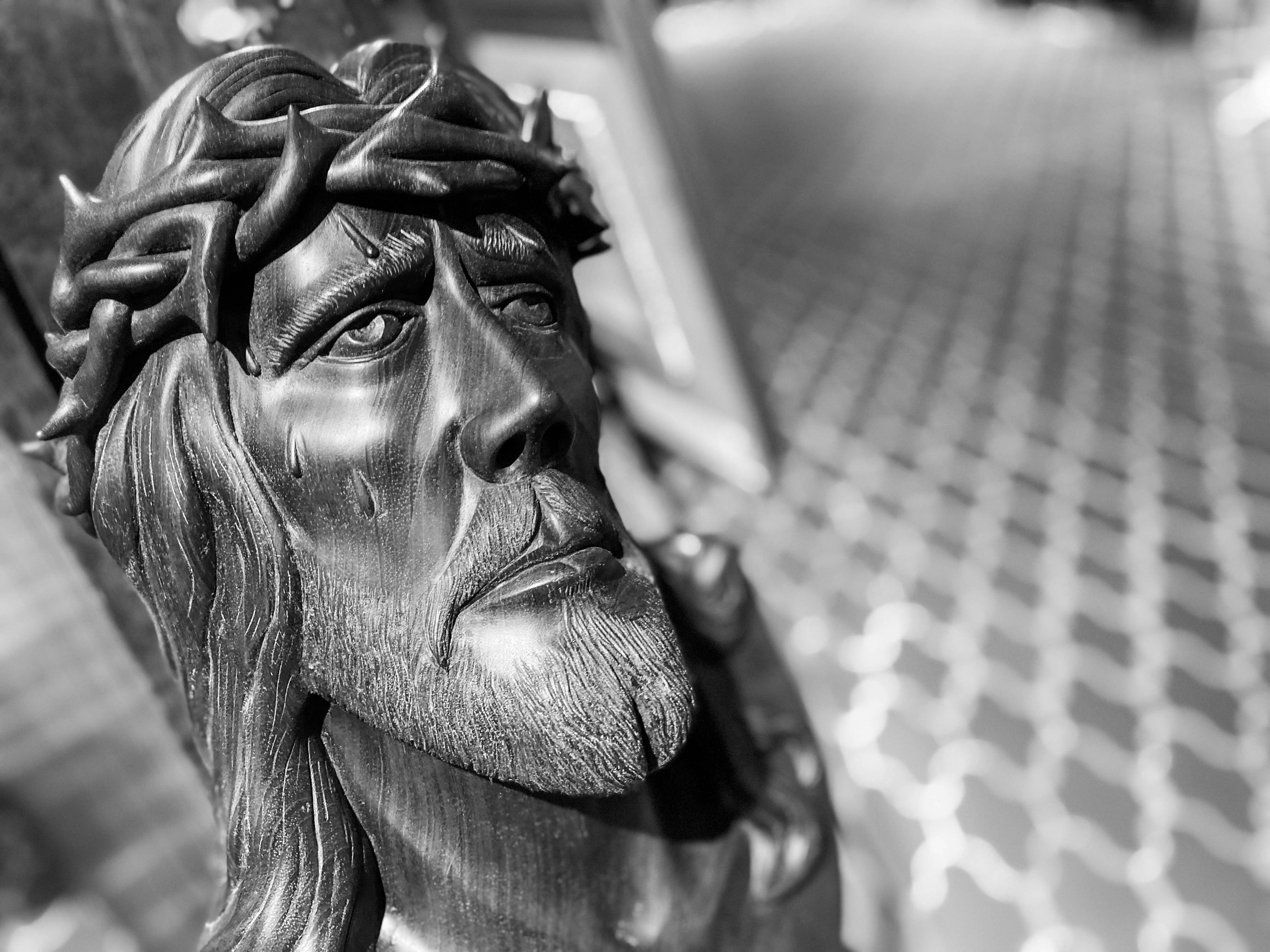 Crowned in Steel: A Reverent Portrait of the Suffering King