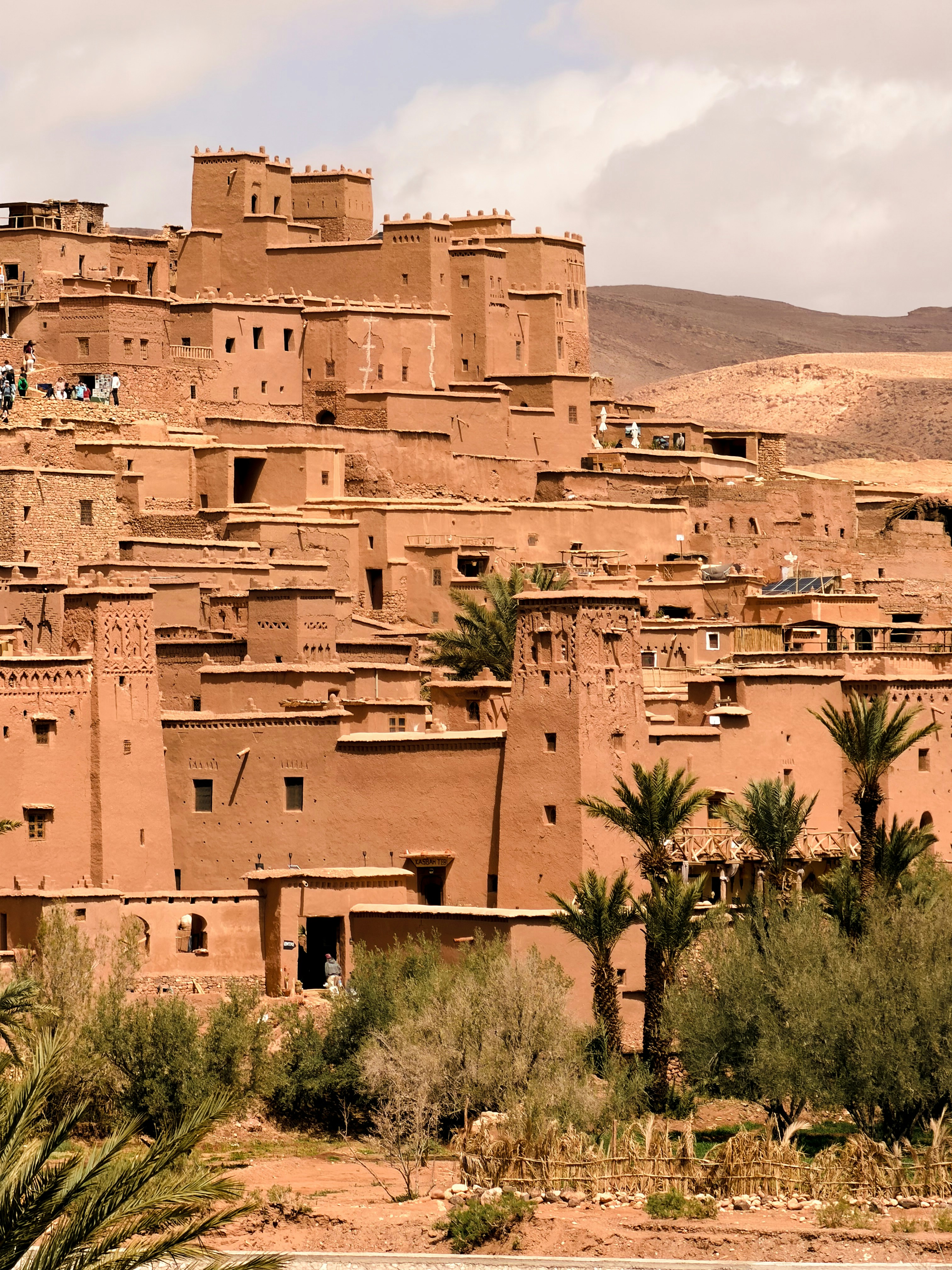 Sunward Citadel: A Mud-Brown Alhóndiga Clings to Desert Ridges