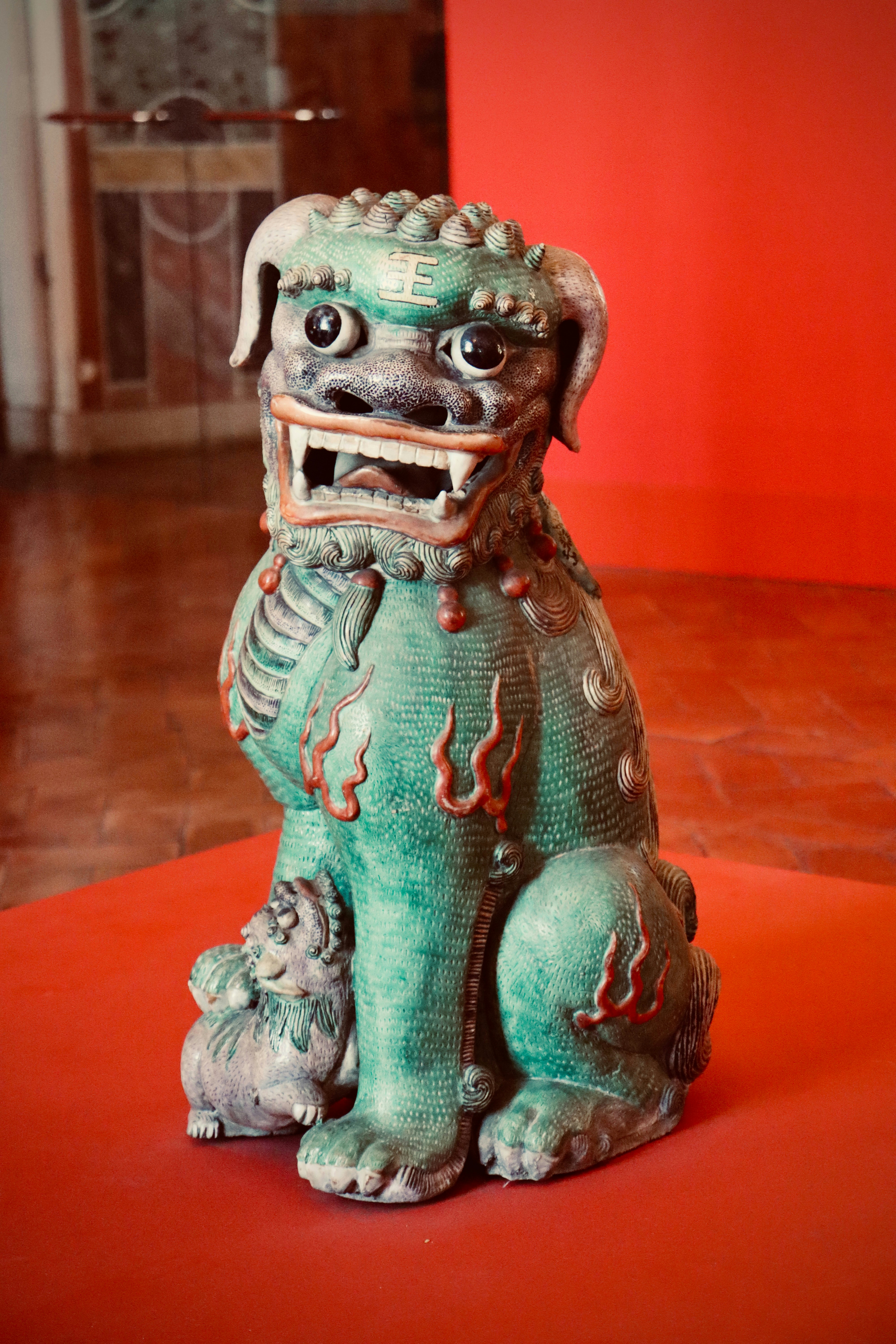 Green Guardian of the Red Room