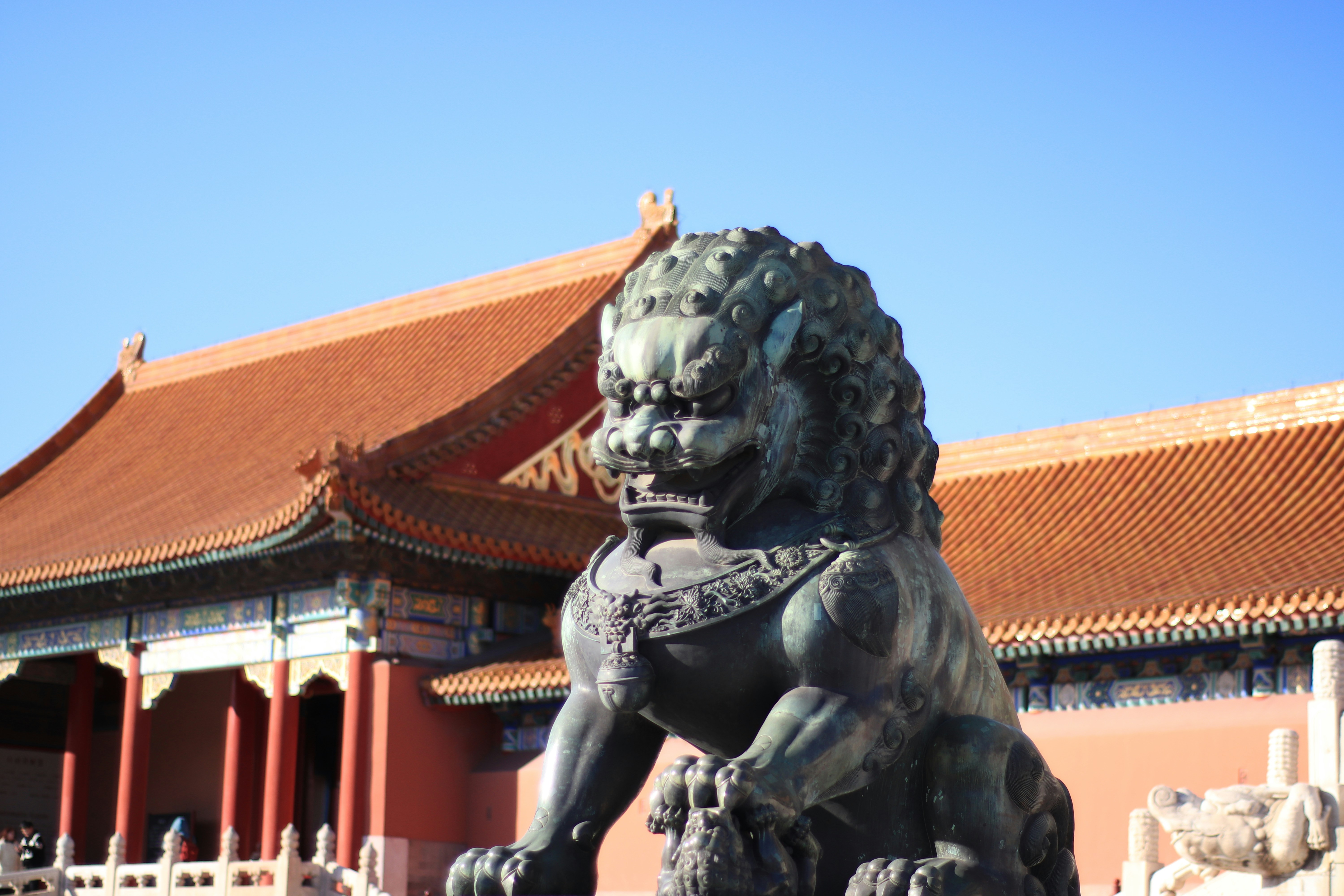 Stone Guardian of the Imperial Courtyard