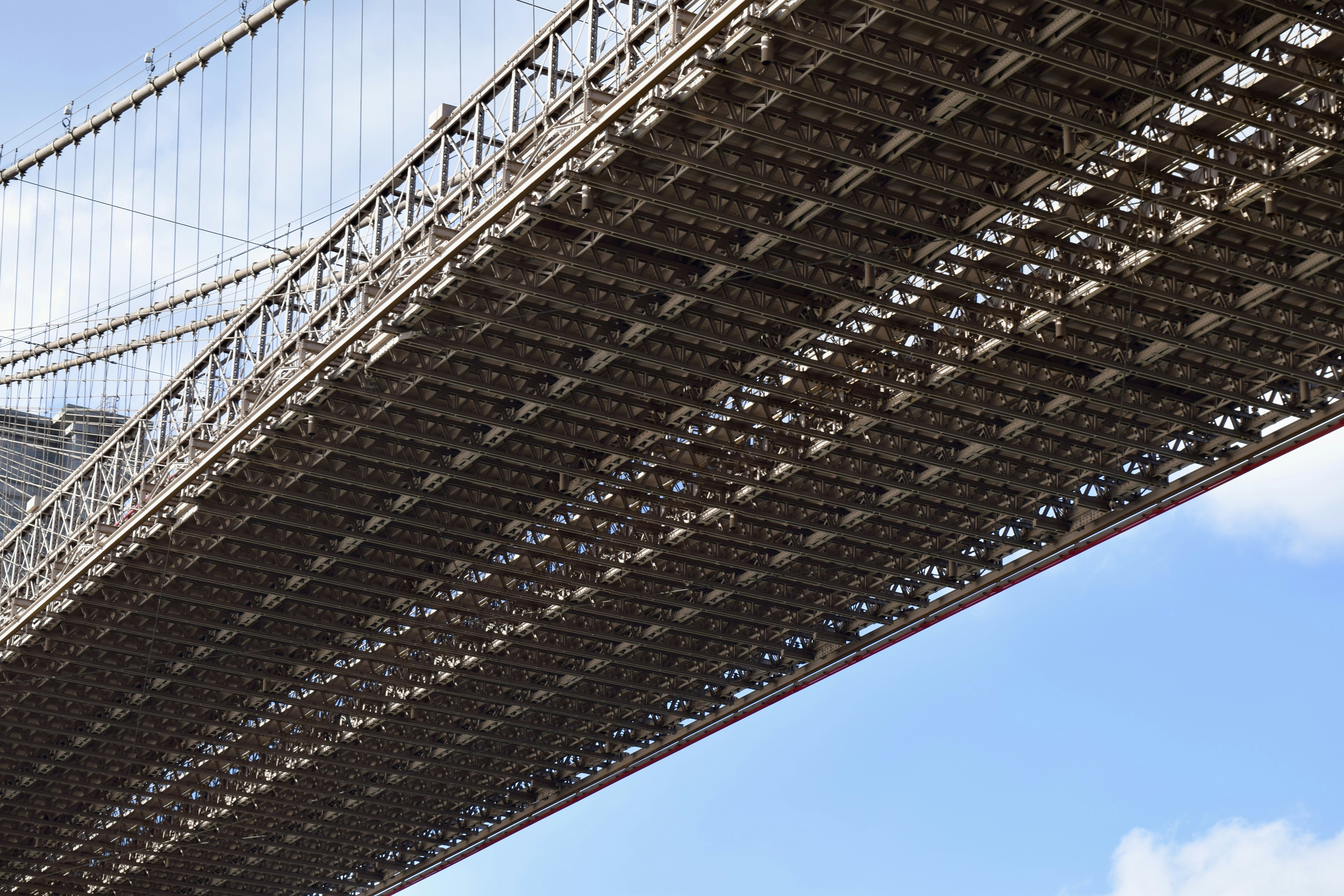 Under the Steel Veins: A Bridge’s Geometric Horizon