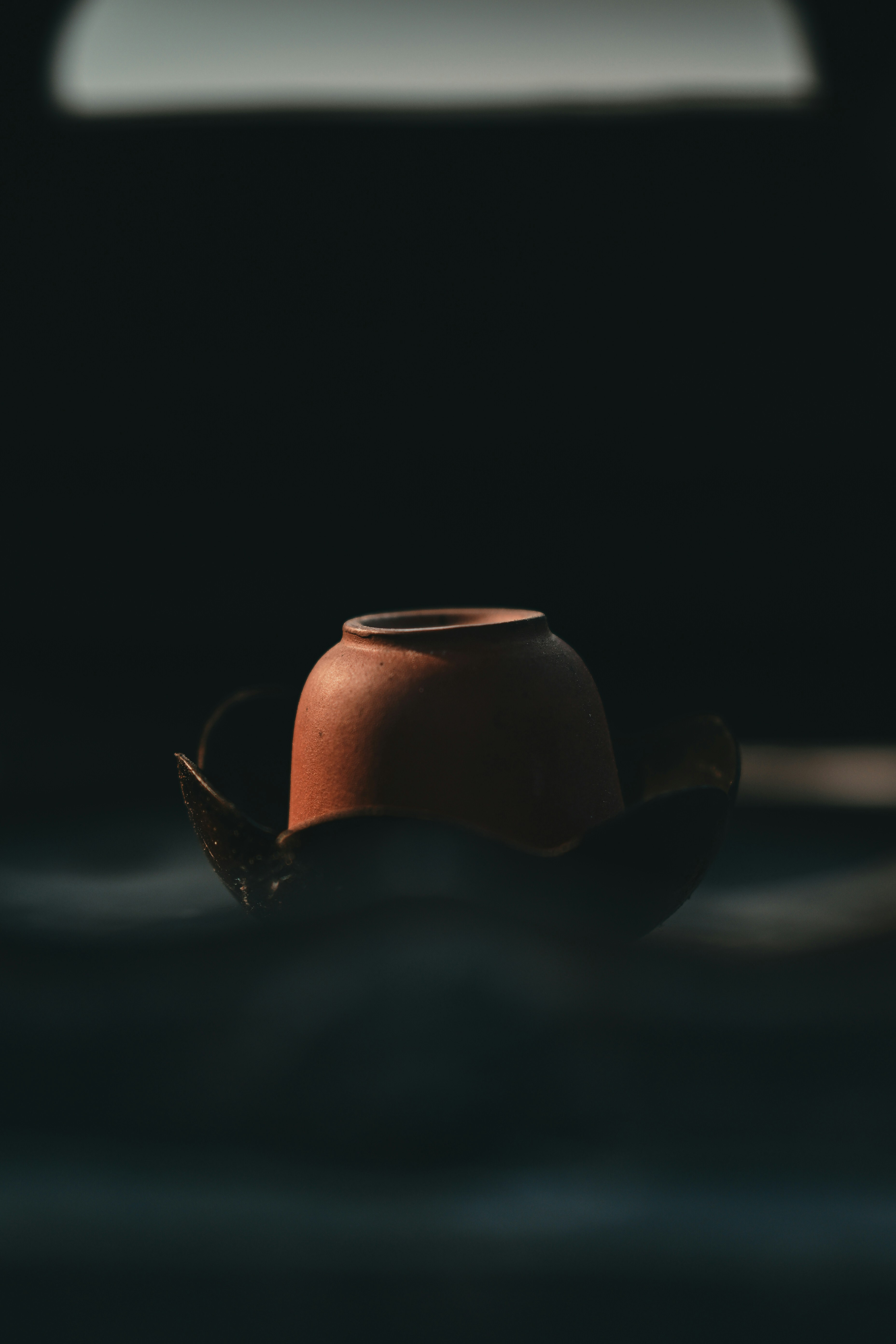 Ceramic Vessel Emerges from the Dark