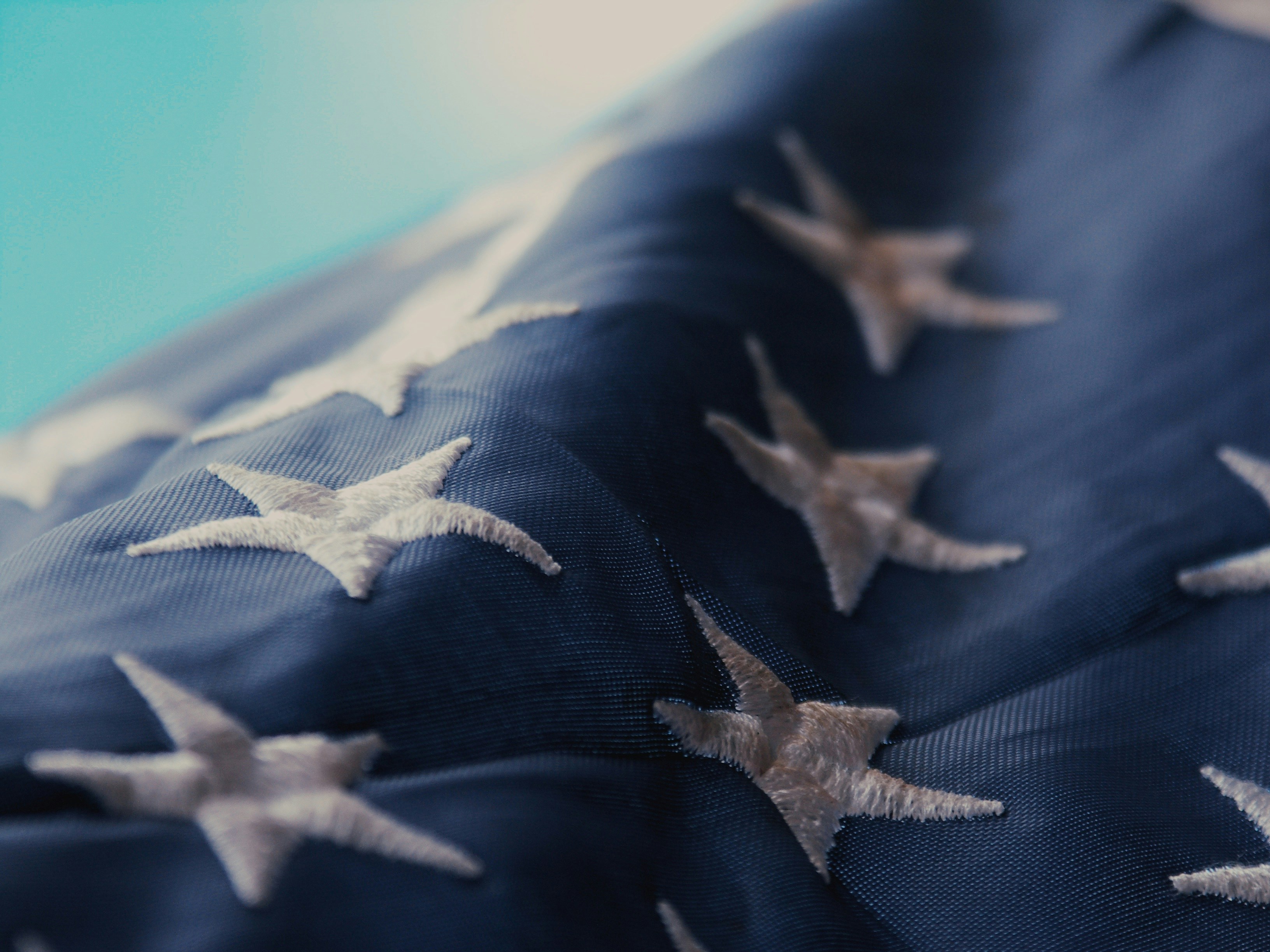 Frayed Stars: A Close-Up on the Star-Spangled Fabric