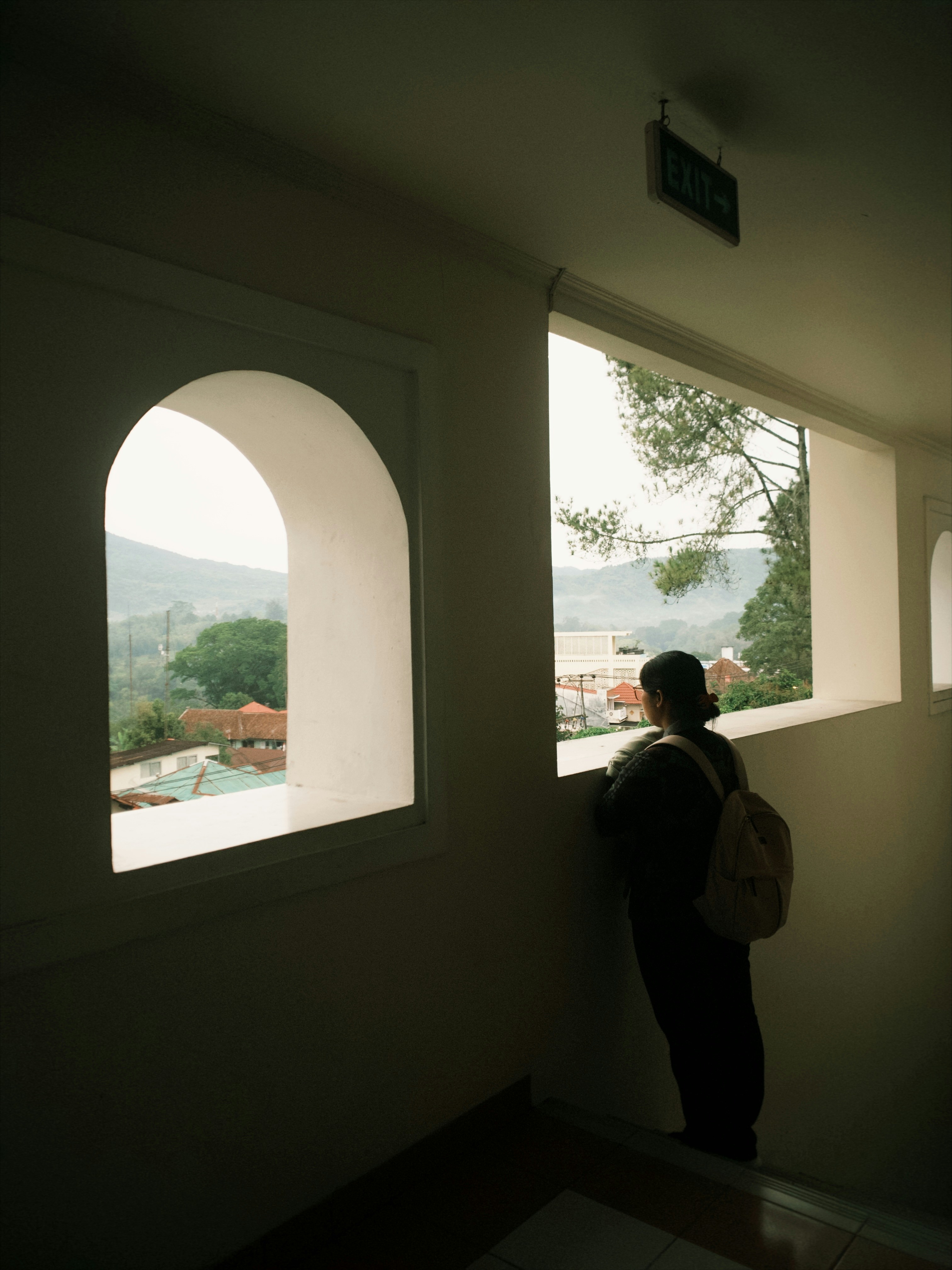 Watching the Valley From the Arched Window