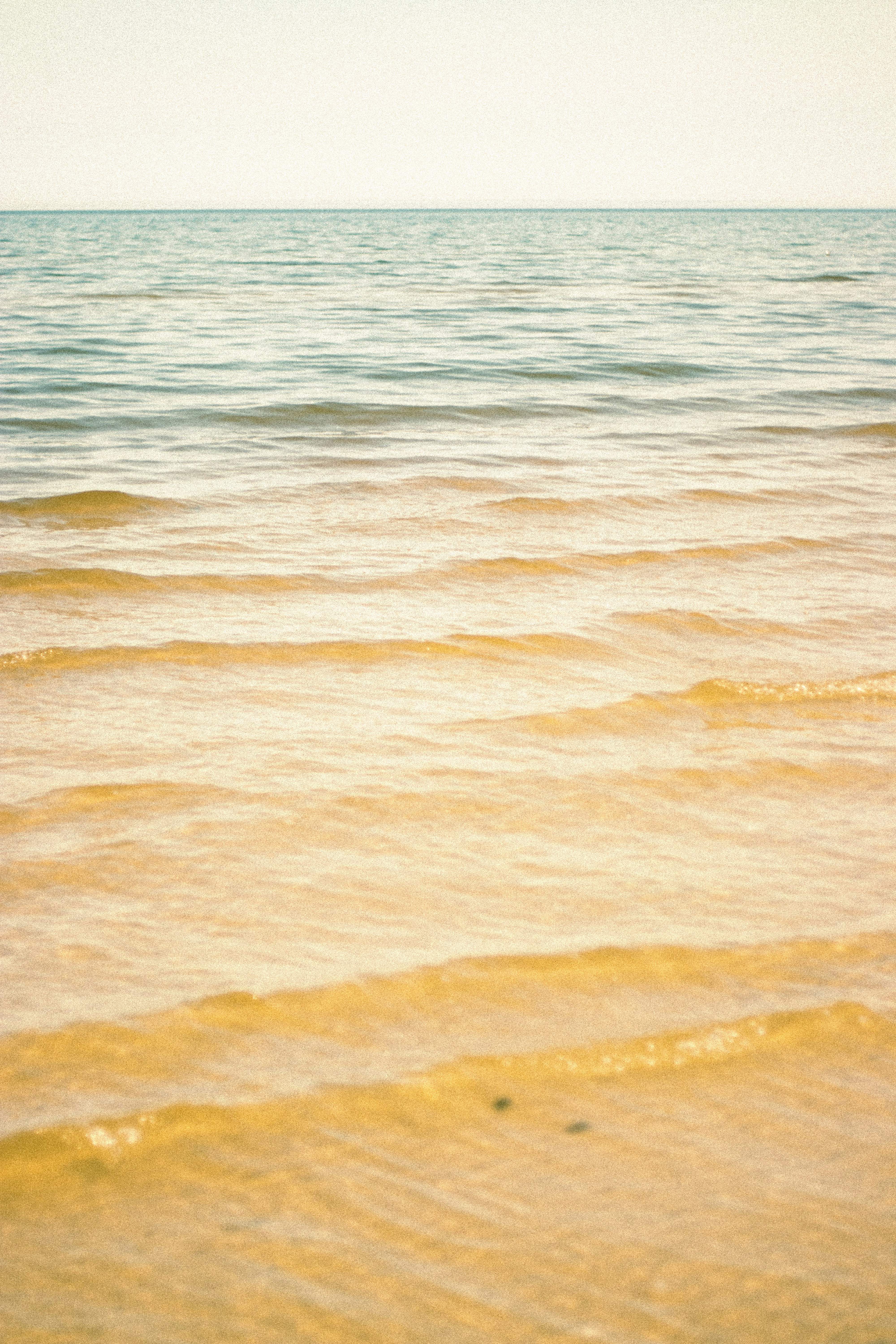 Golden Shorelines: Quiet Sea Meets Warm Sand
