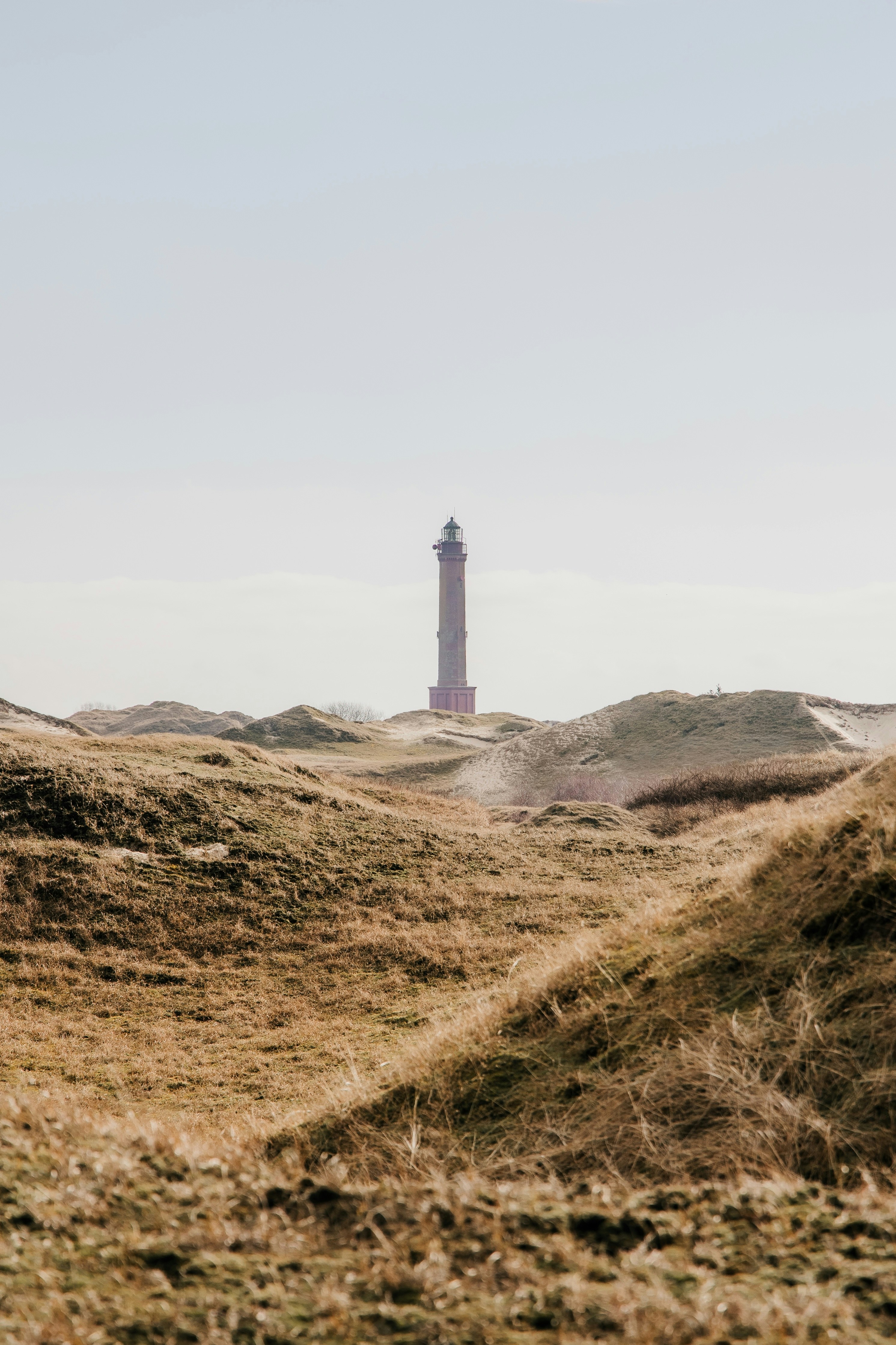 Lighthouse Quiet on the Dune Horizon