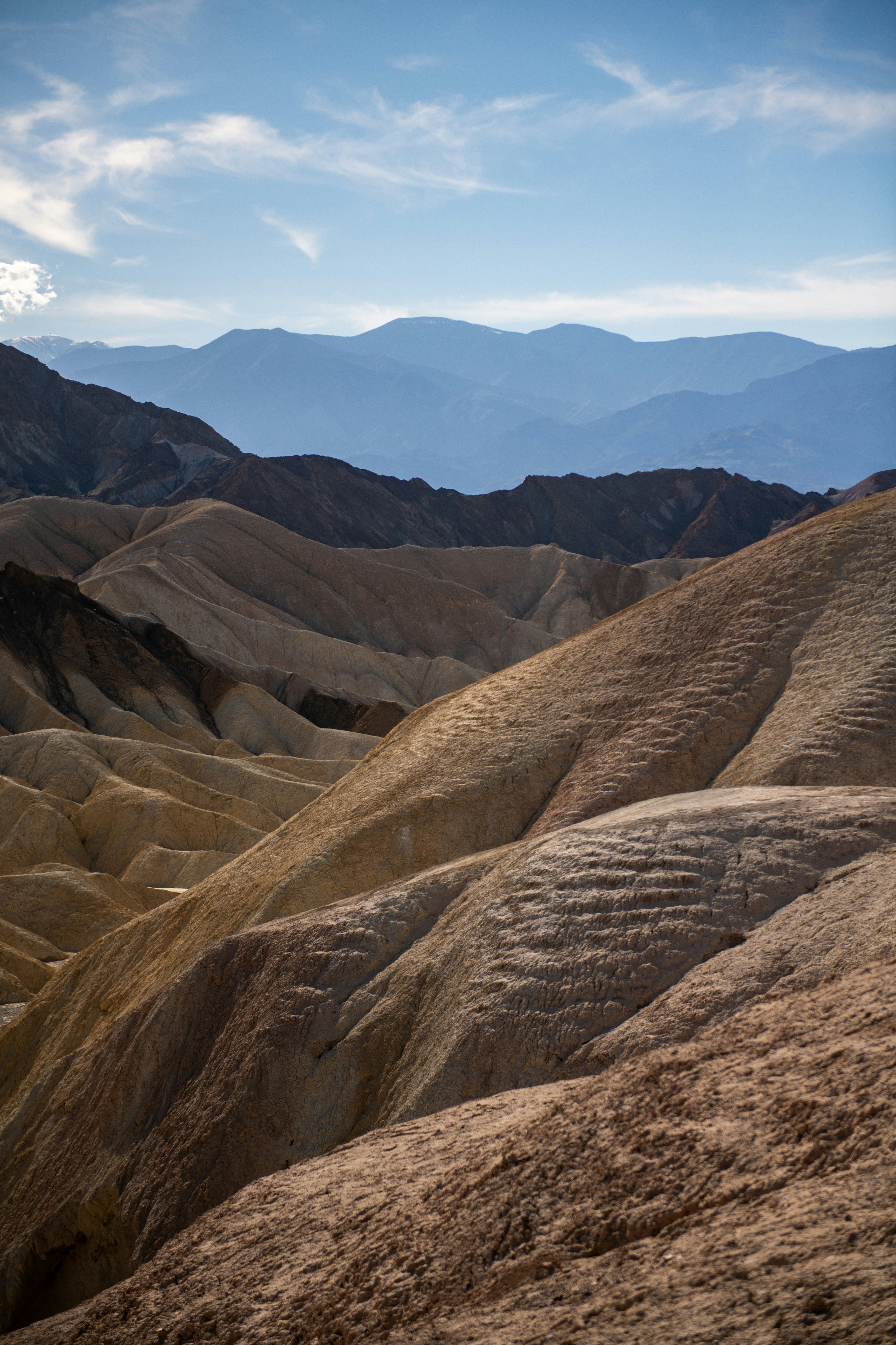 Morning Light Over Multilayered Badlands