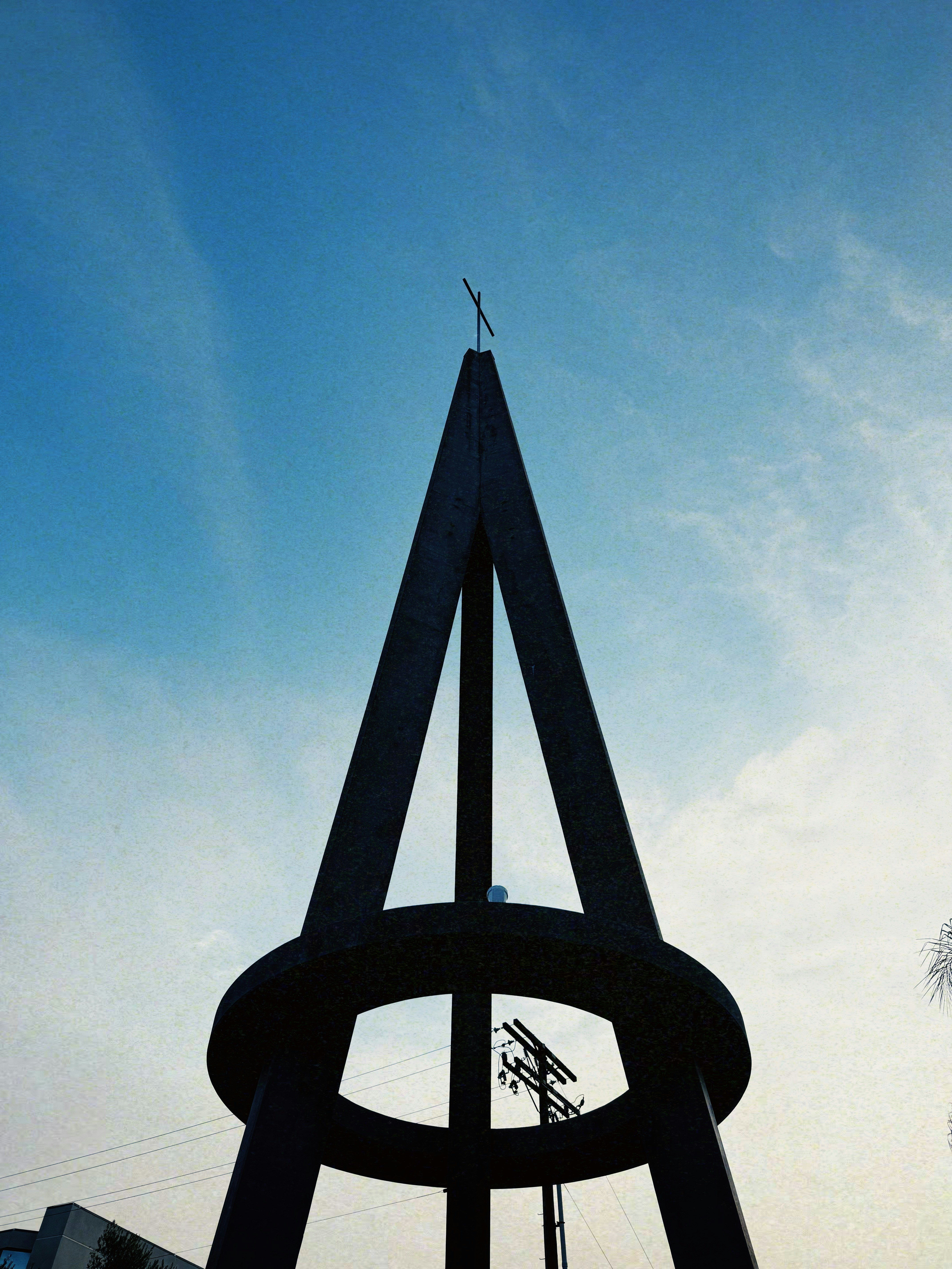 Triad of Steel: A Monument Reaching Toward the Sky