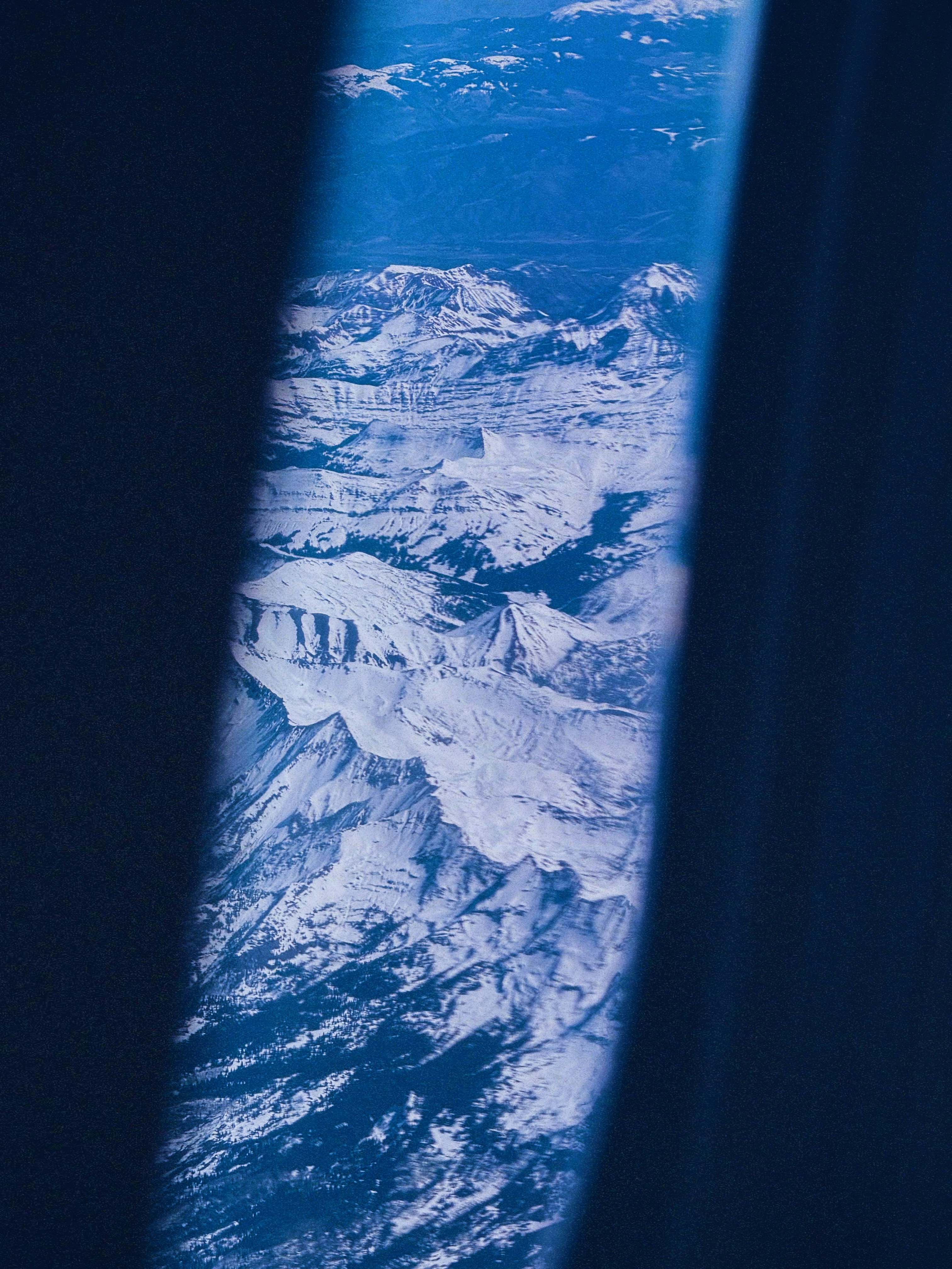 Slate Curtain Over the Alpine Ridges
