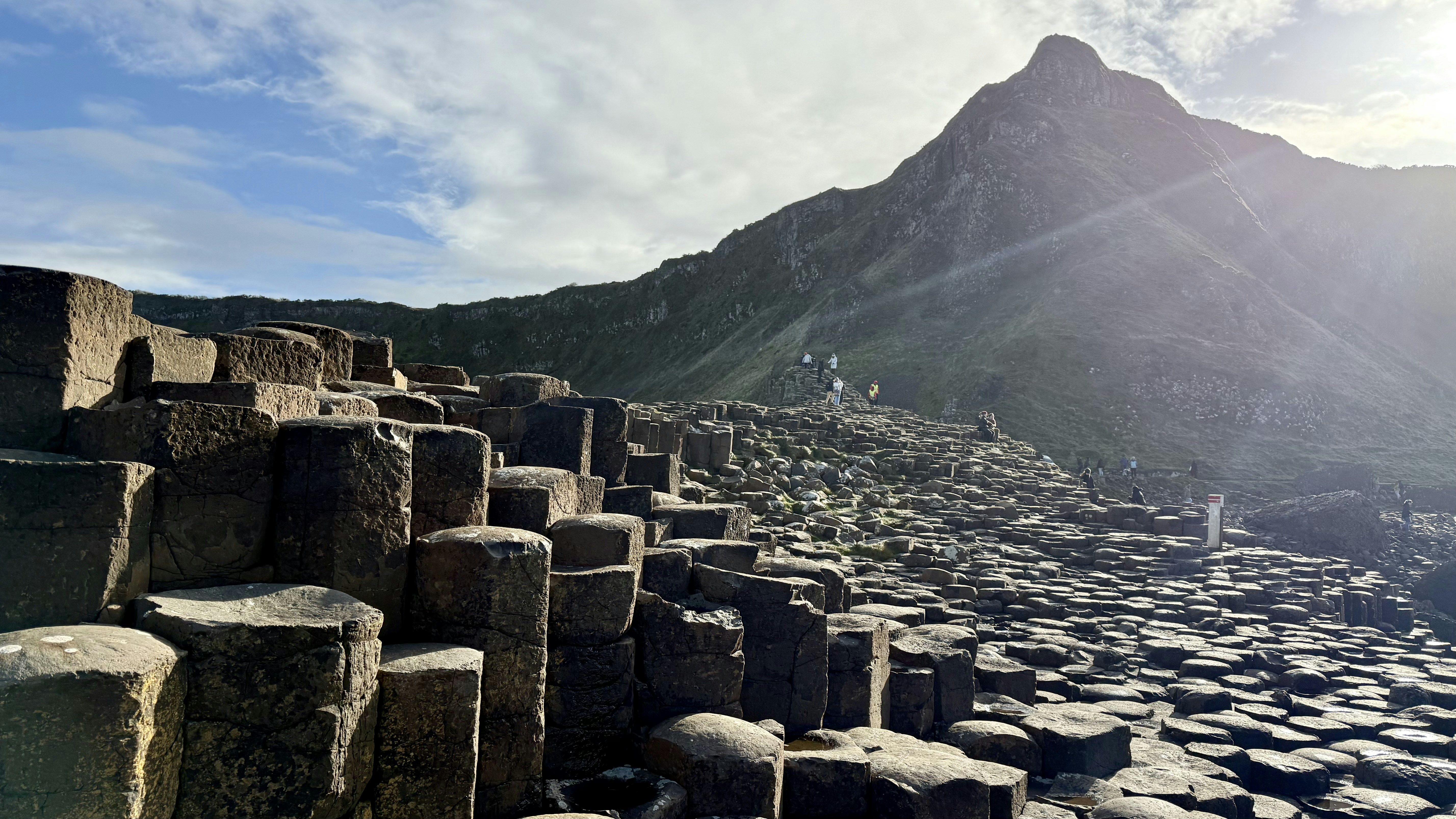 Steps of Time: The Cumulous Terrace at a Mountain Pass