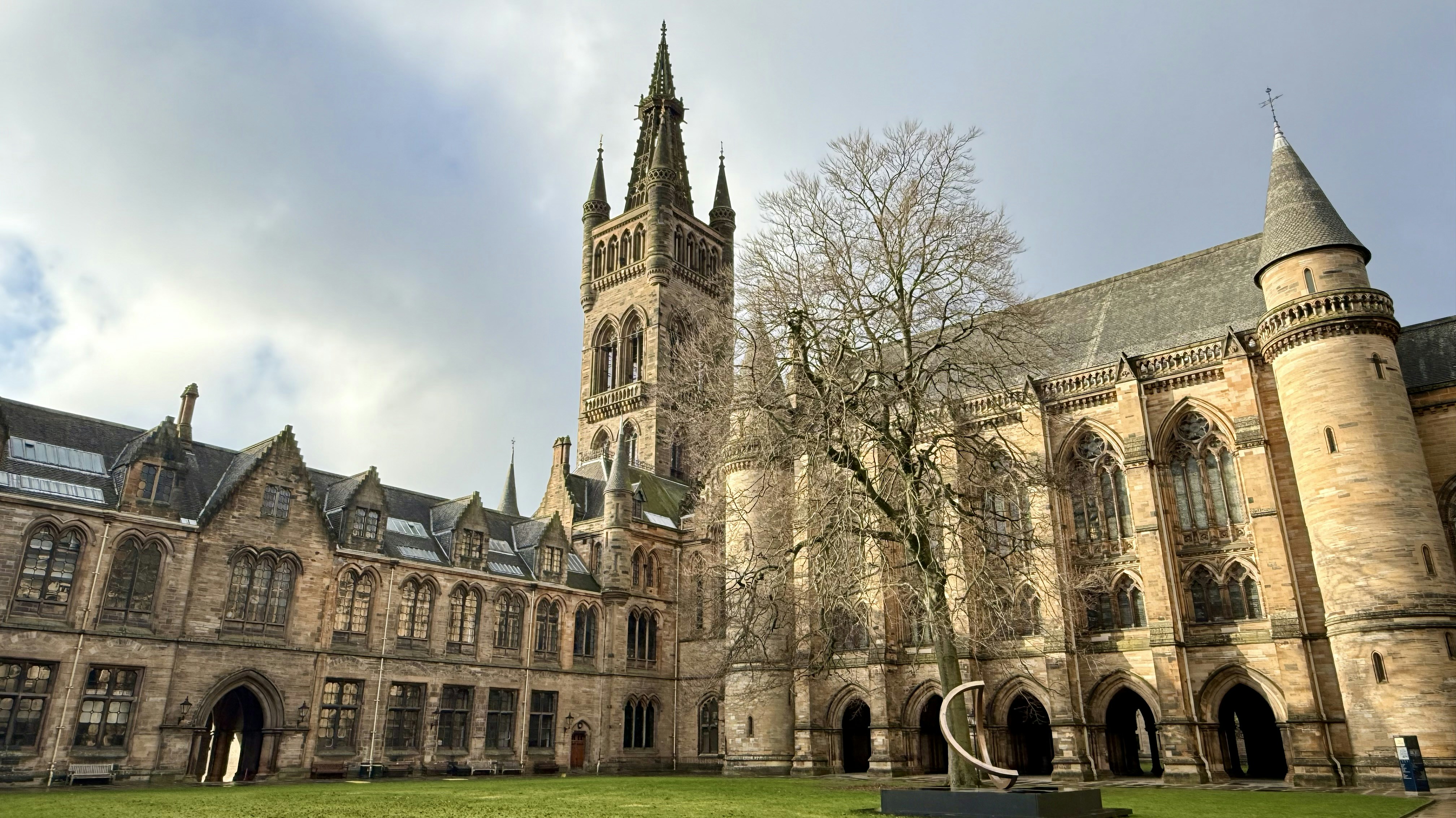 Gothic Courtyard of Time