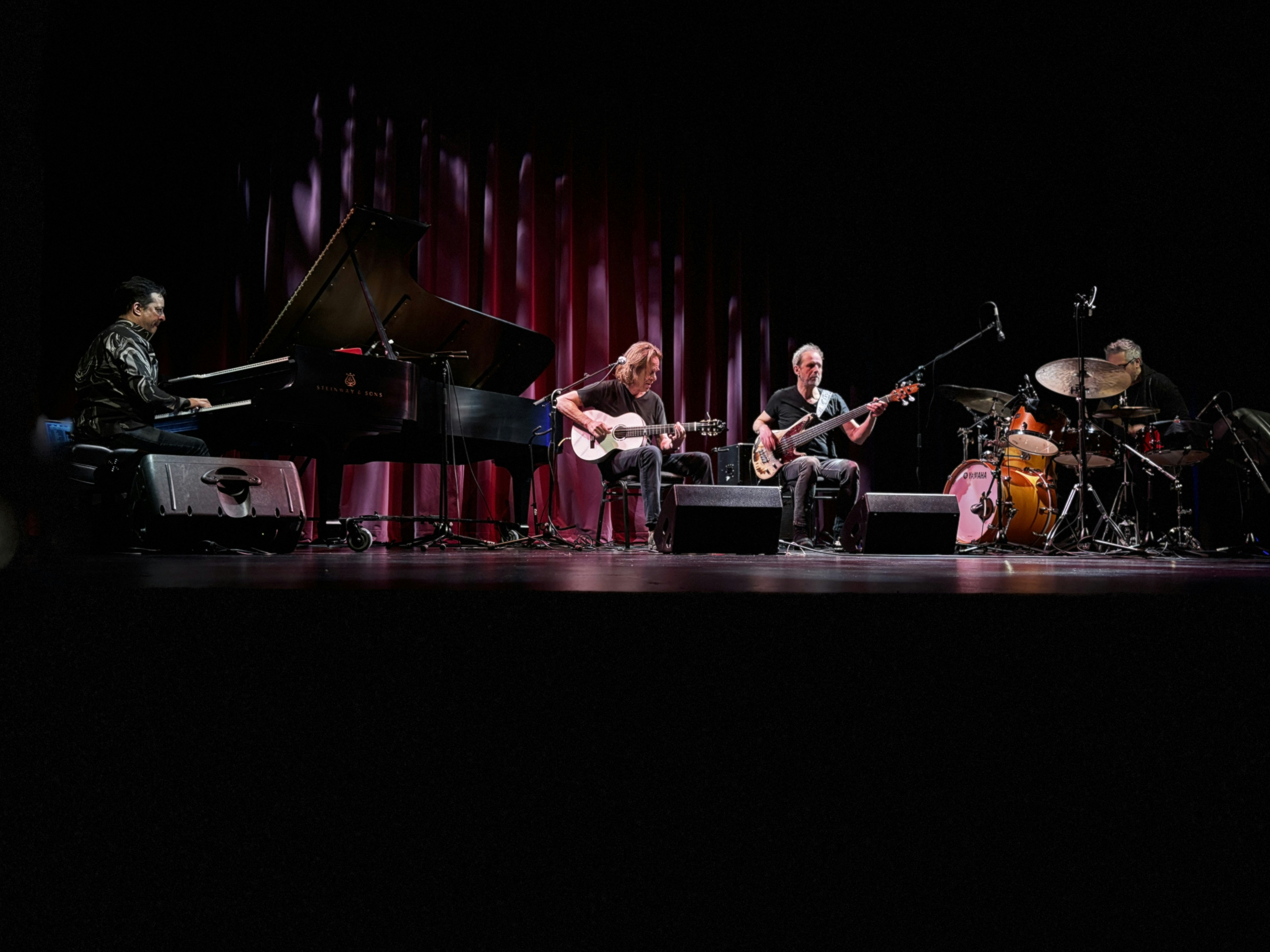 Midnight Quartet on a Velvet Stage