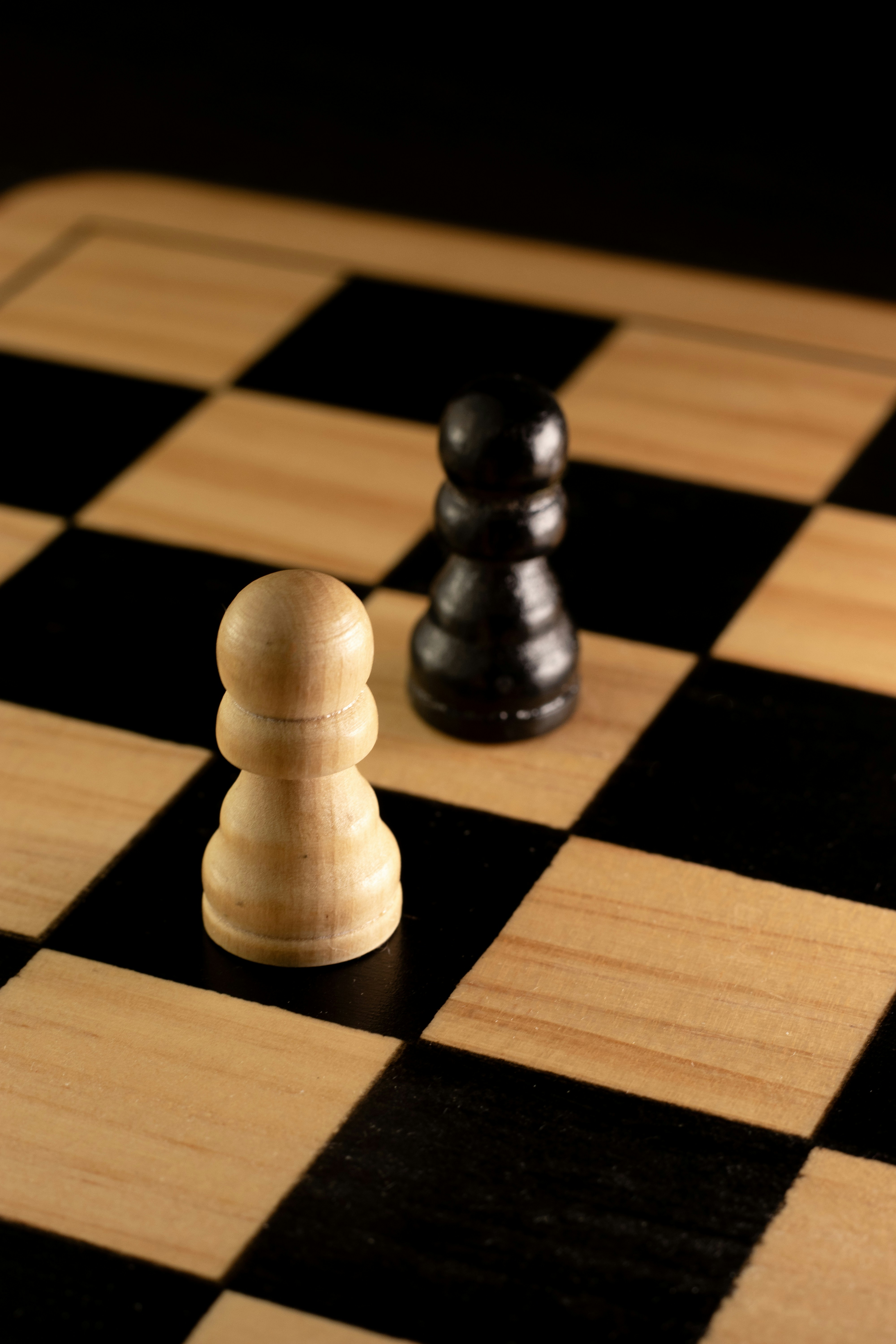 Two Royals on a Checkered Stage