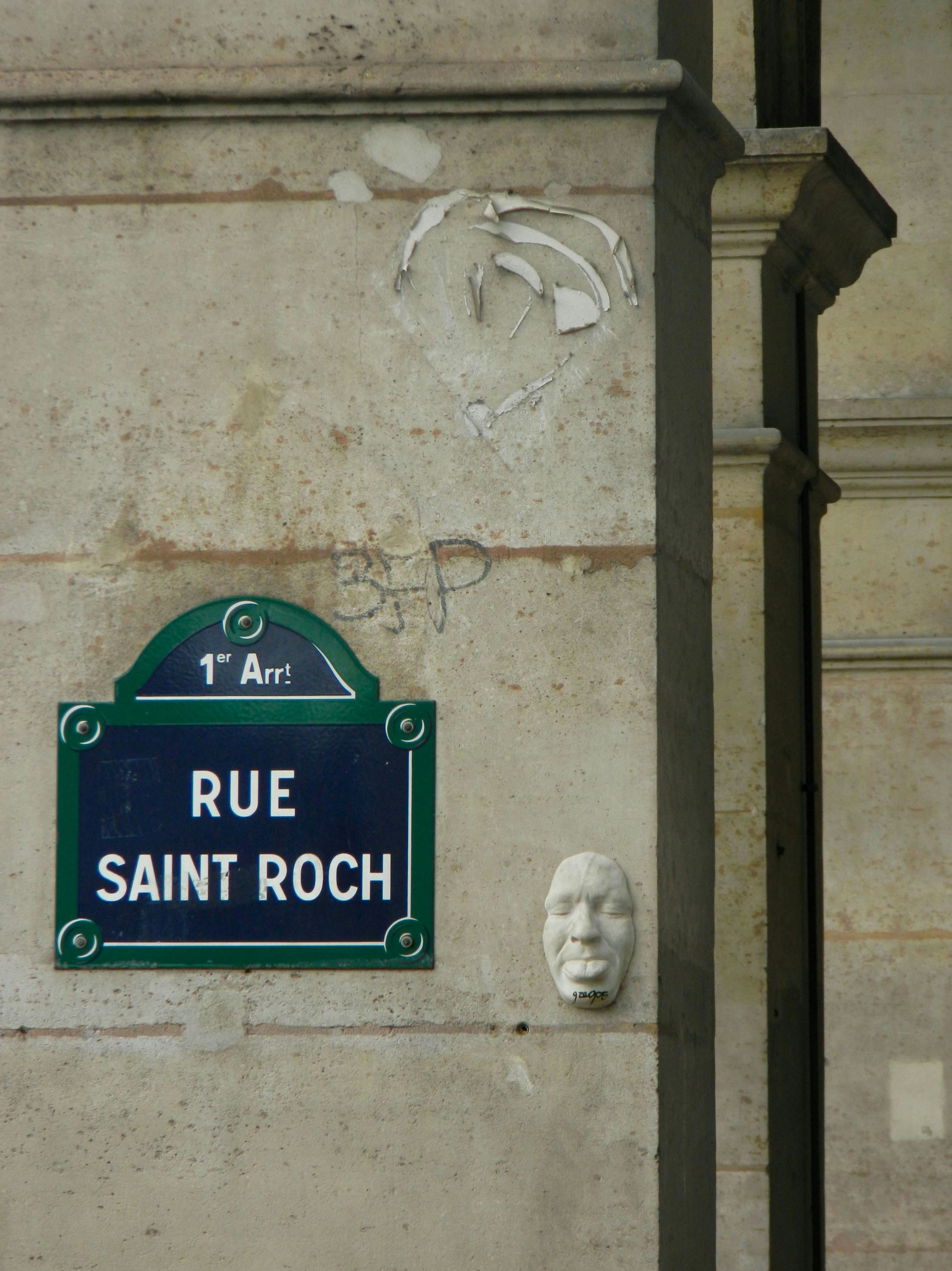 Saint Roch Corner: A Quiet Signpost on a Stone Wall