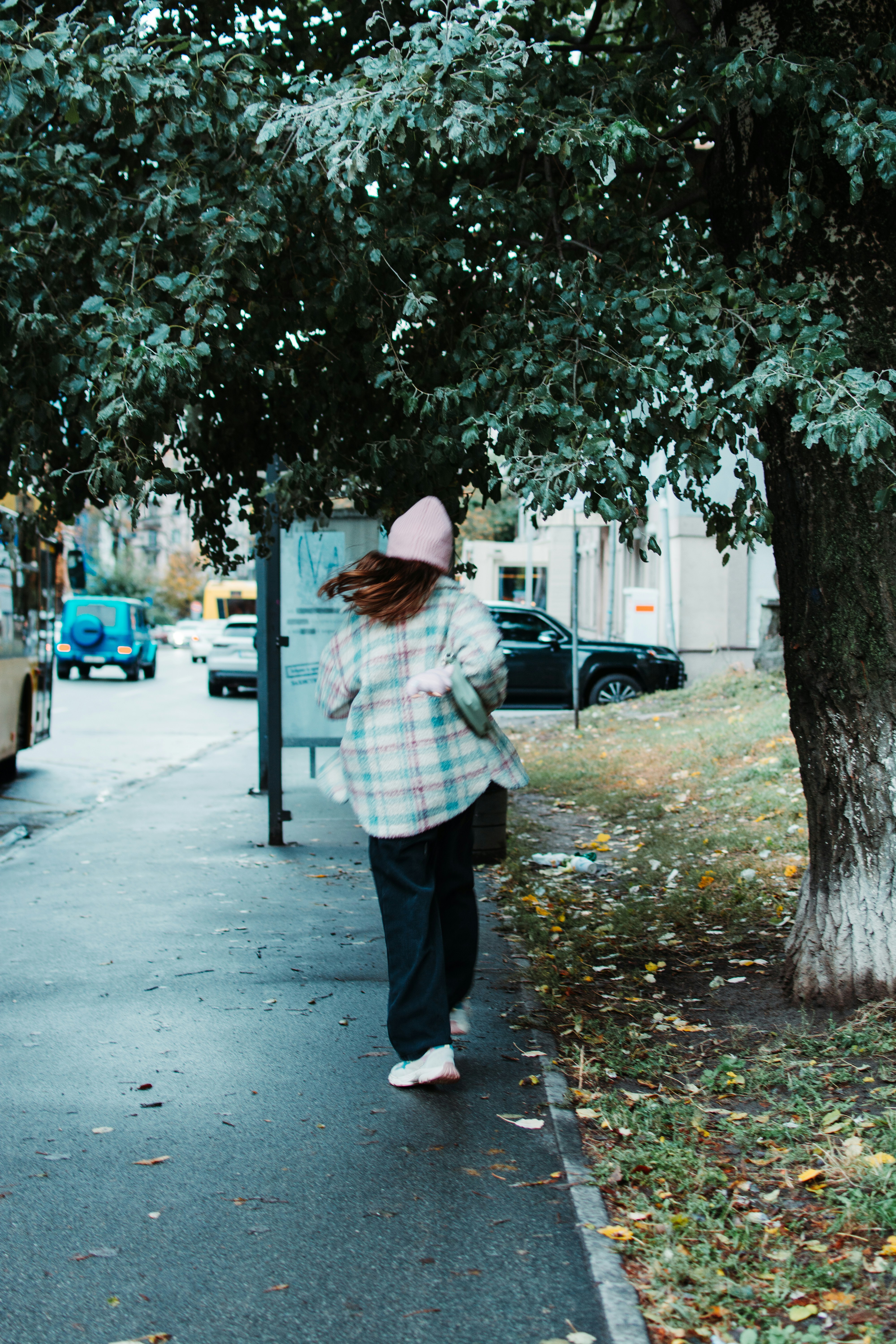 An Unexpected Pause Under the City Canopy