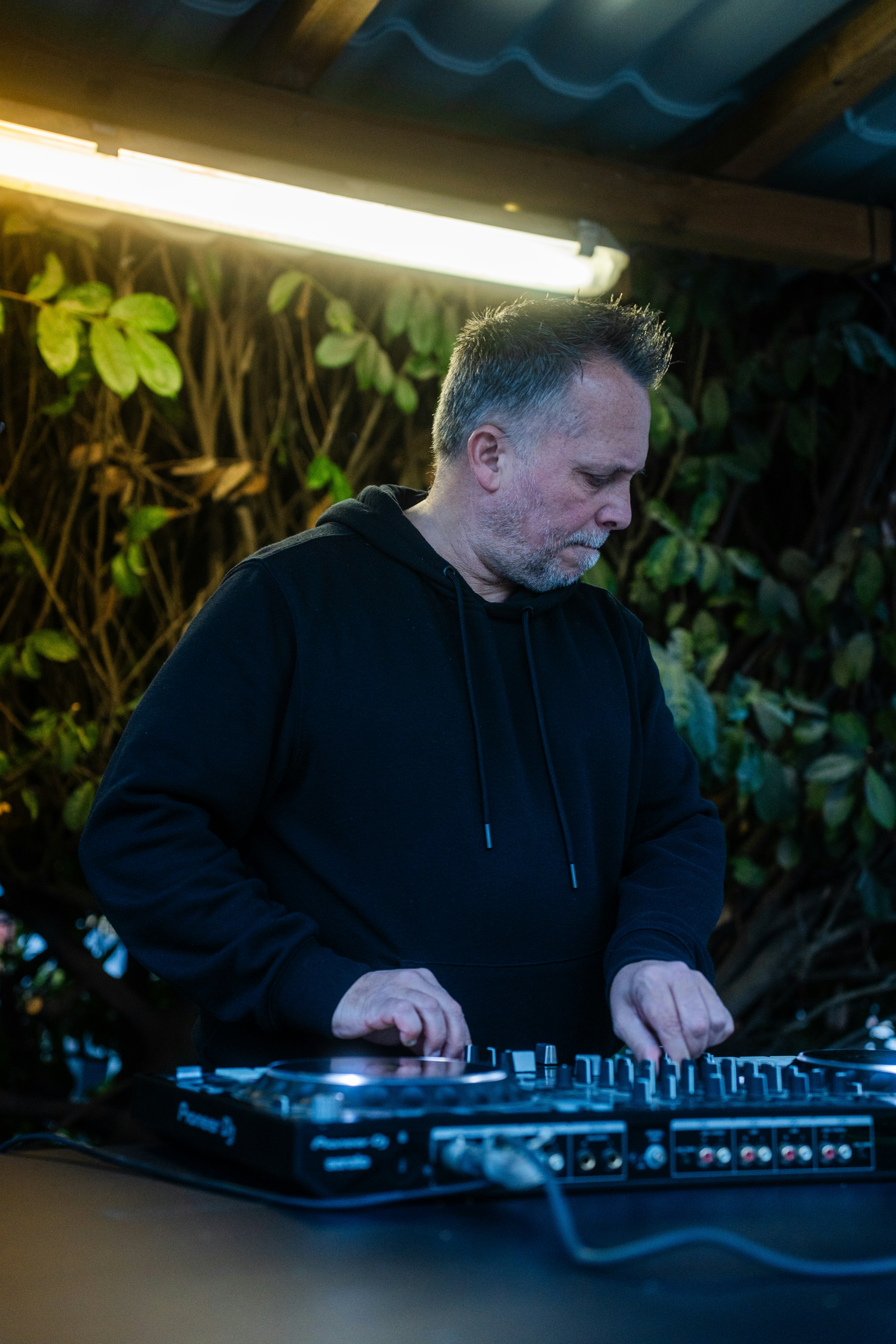 Midnight Mix: A DJ in the Garden Studio