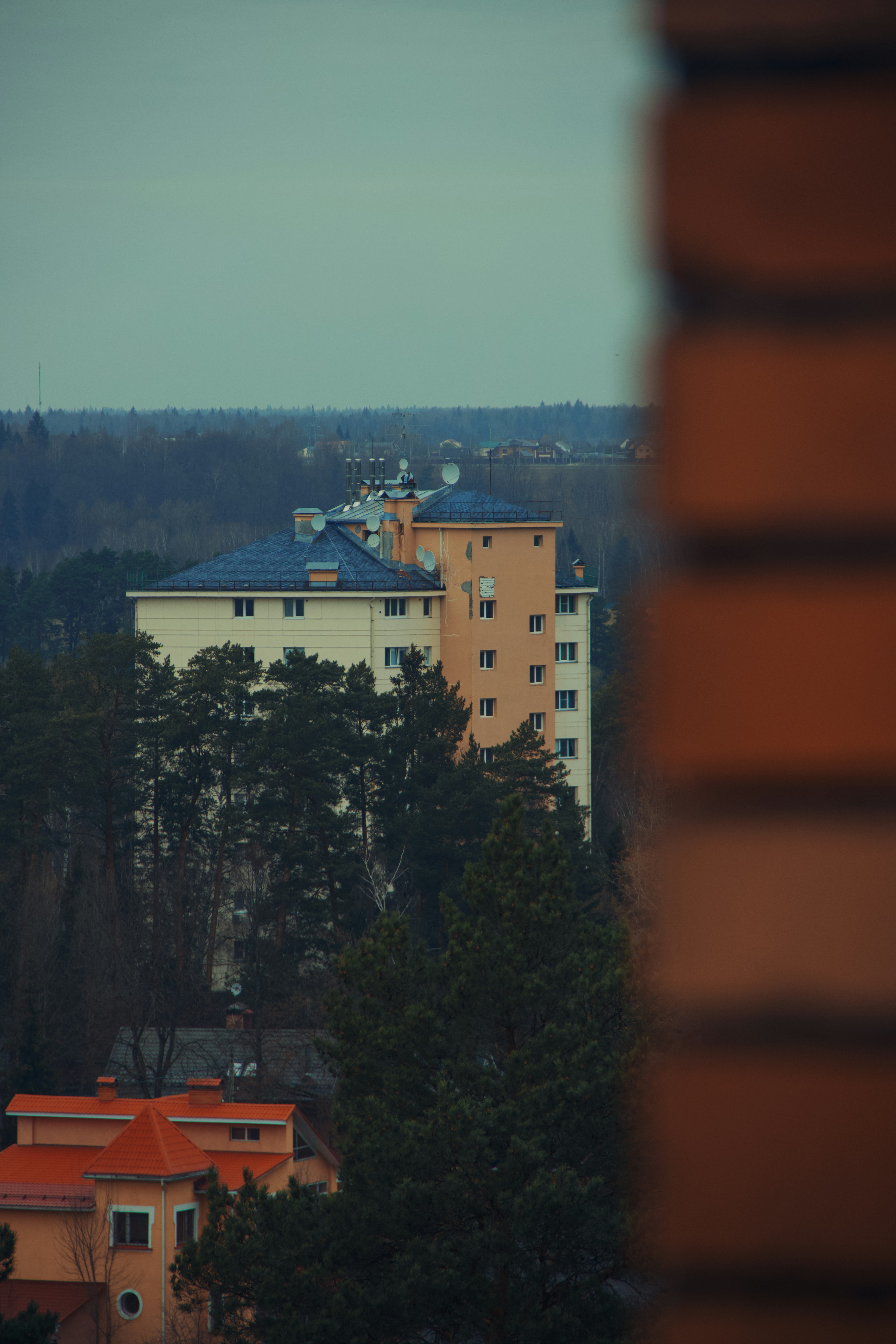 Mid-rise in the Pines: A Quiet Urban Crest Framed by Brick
