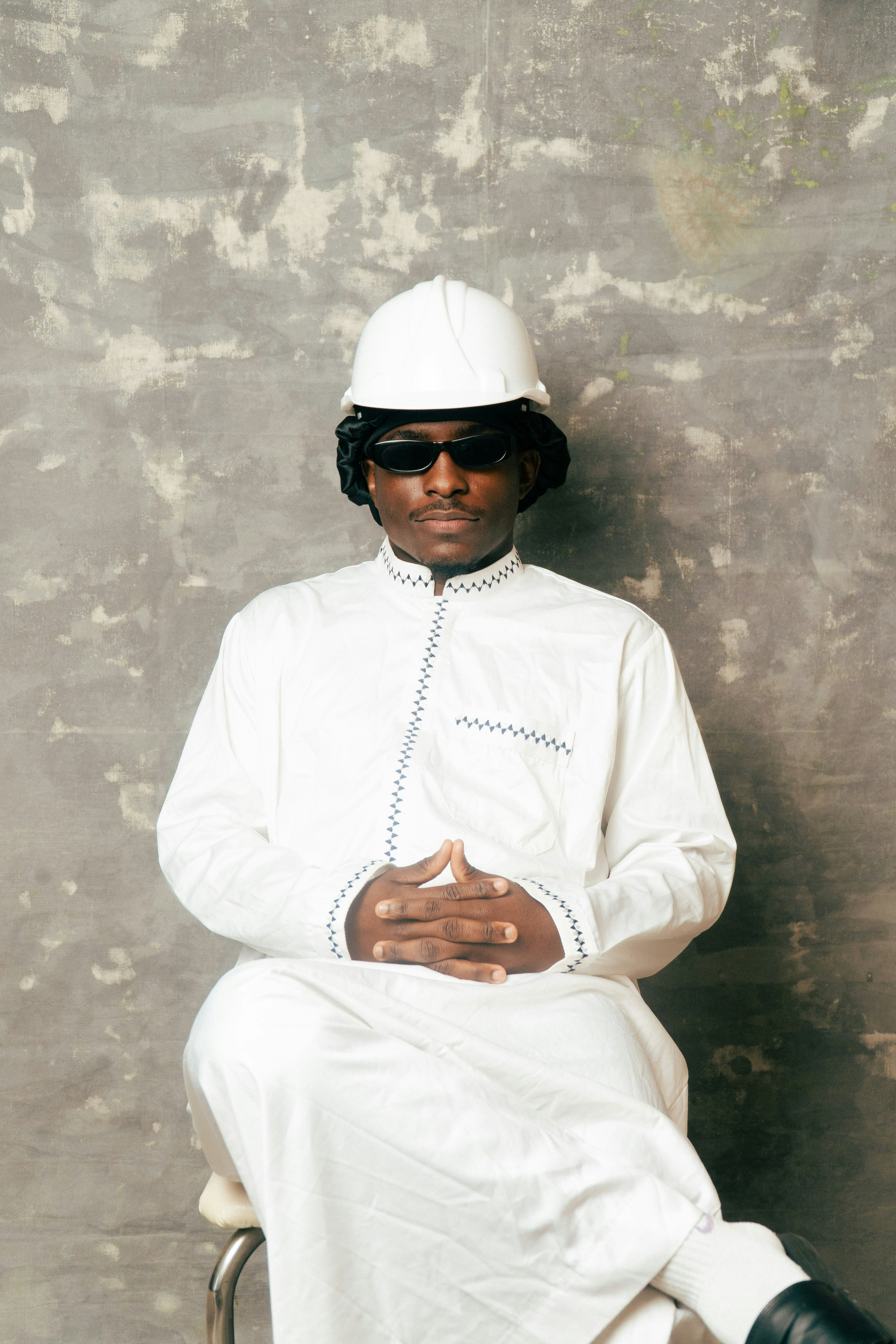 Quiet Authority: Portrait of the Worker in White