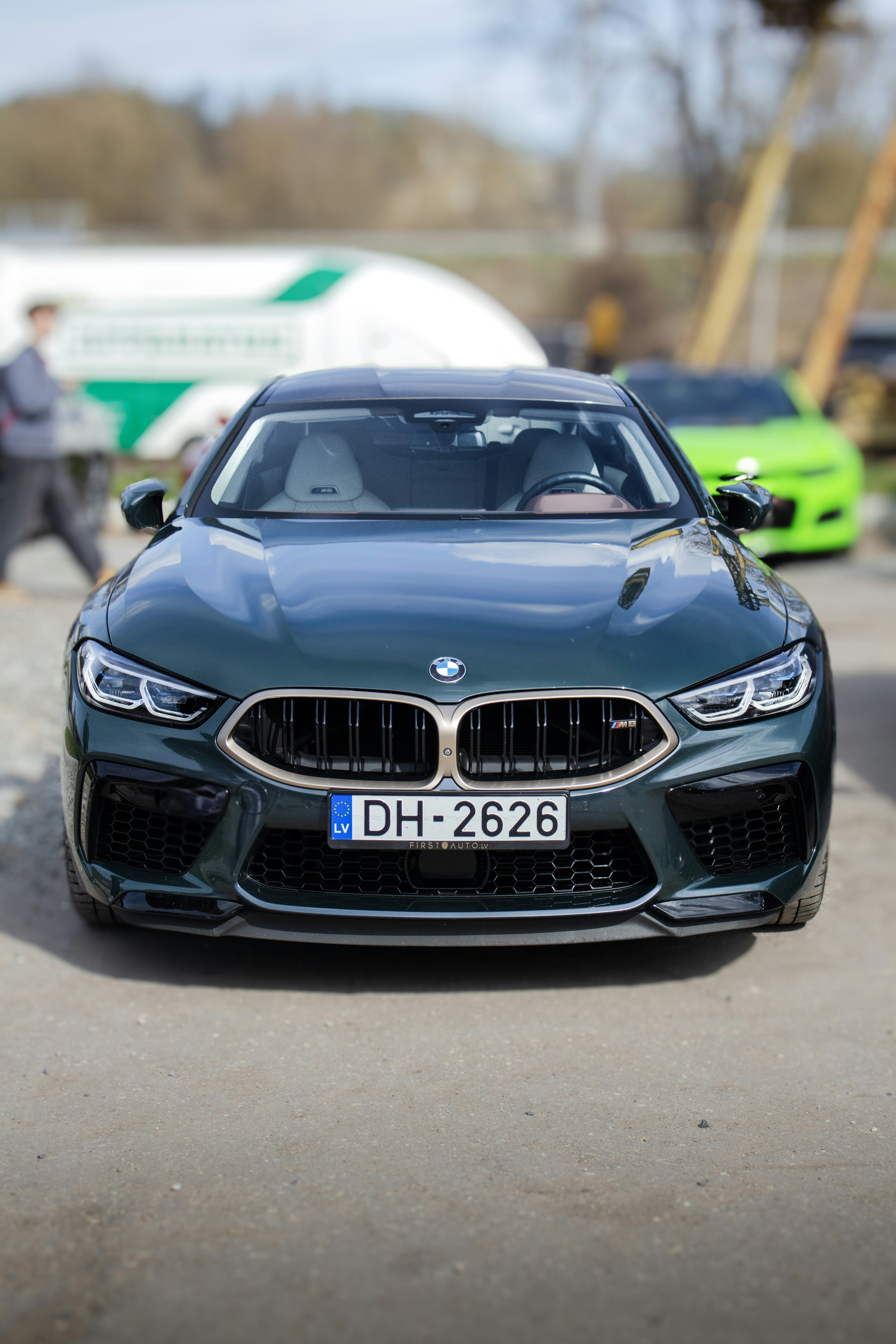 Front-and-Center: BMW in a Parking Lot Moment