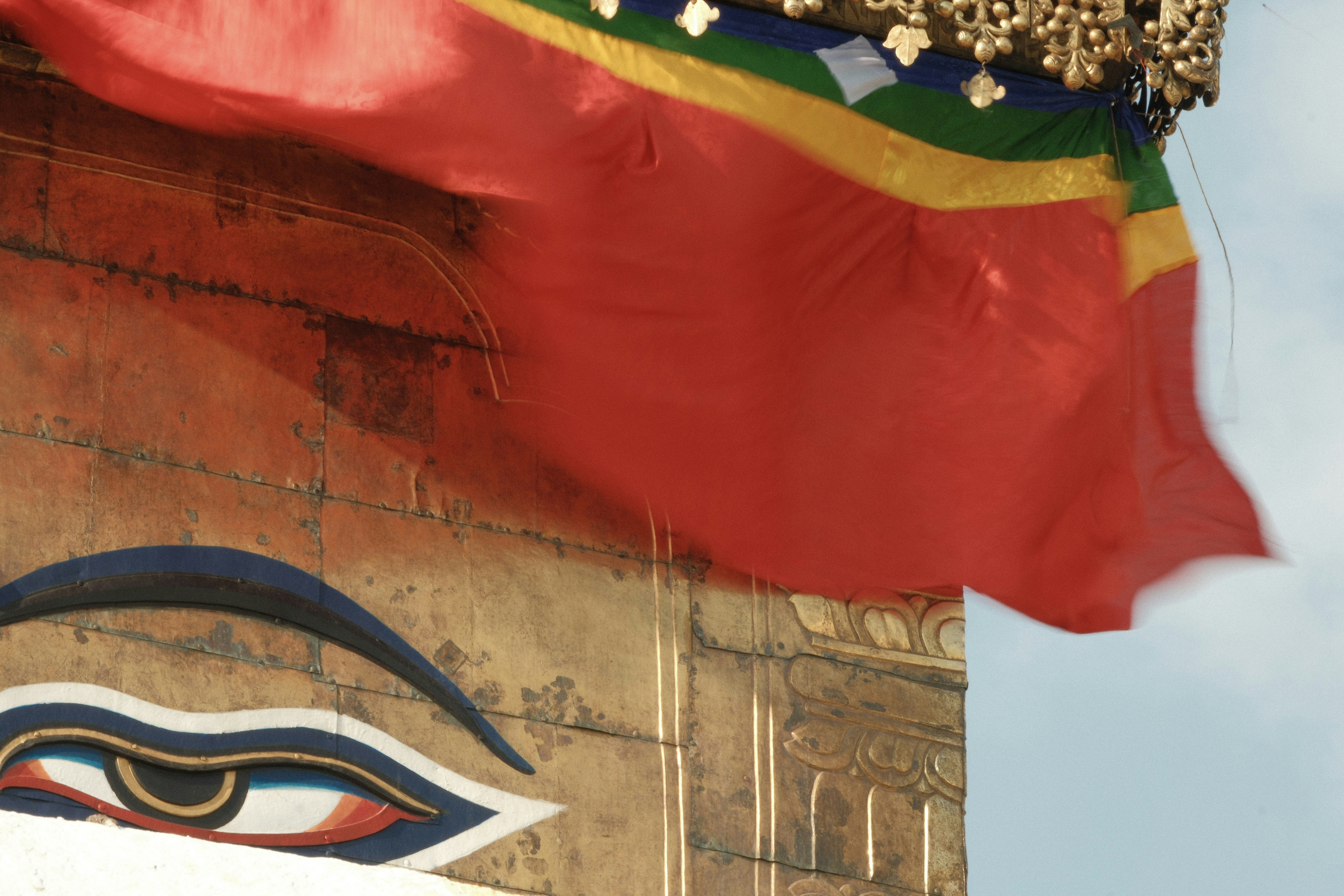 Whisper of a Flag Over a Sacred Gaze